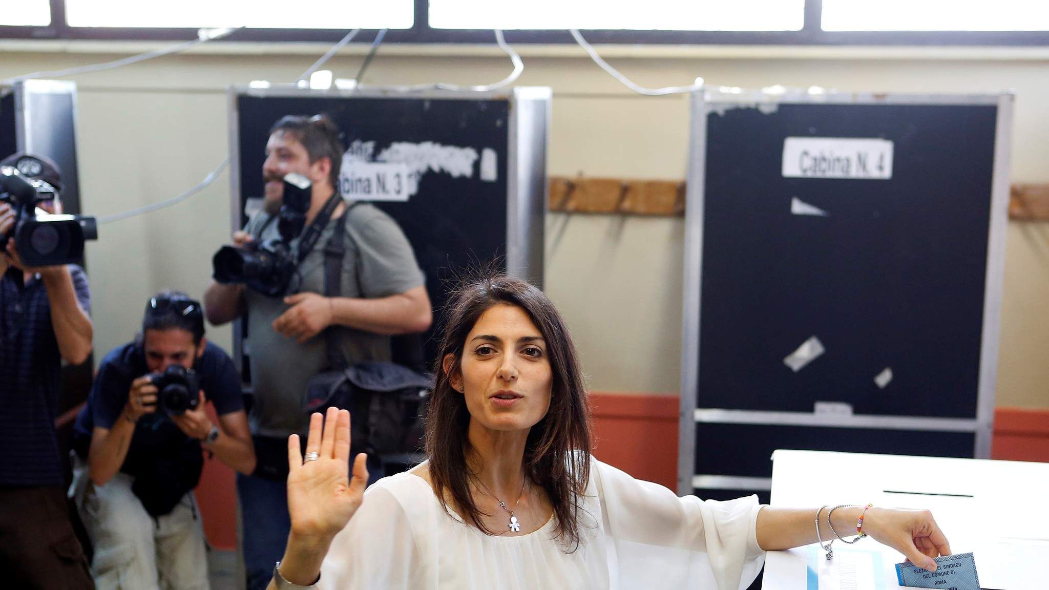 Rome's First Female Mayor In Almost 3,000 Years | World News | Sky News