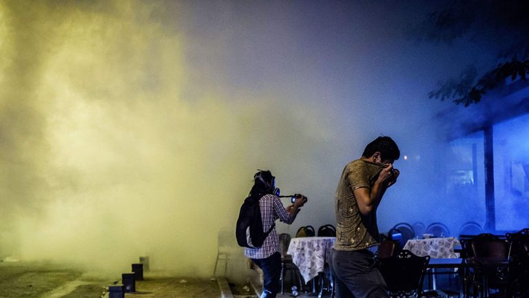 Angry Clashes After Attack On Radiohead Fans | World News | Sky News