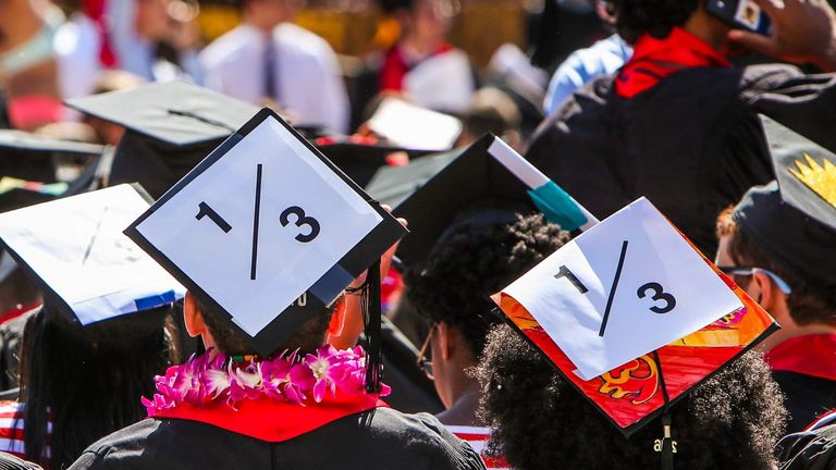 Stanford Rape Protest At Graduation Ceremony | US News | Sky News