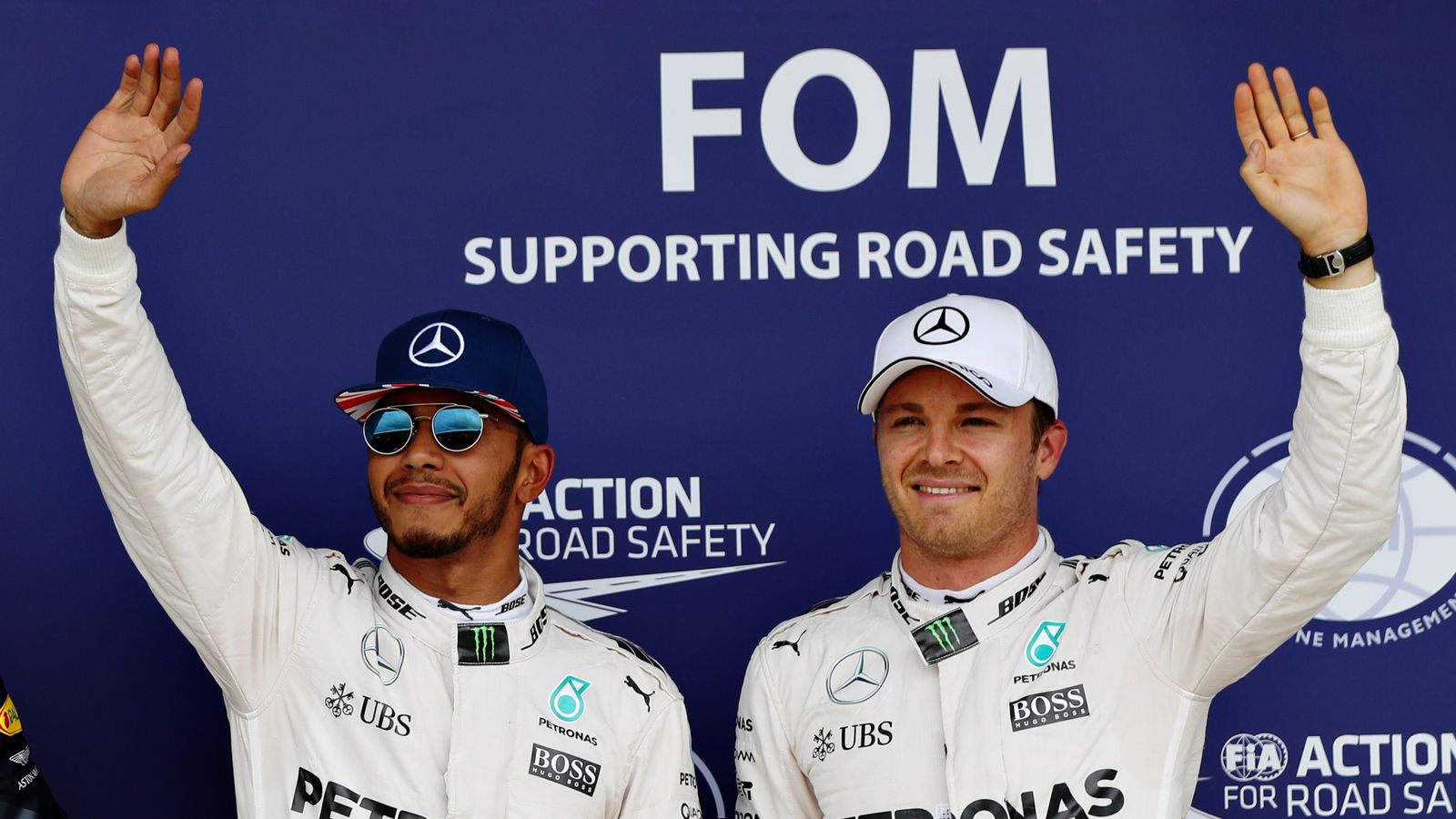 Respect, But No Friendship For Nico And Lewis | World News | Sky News