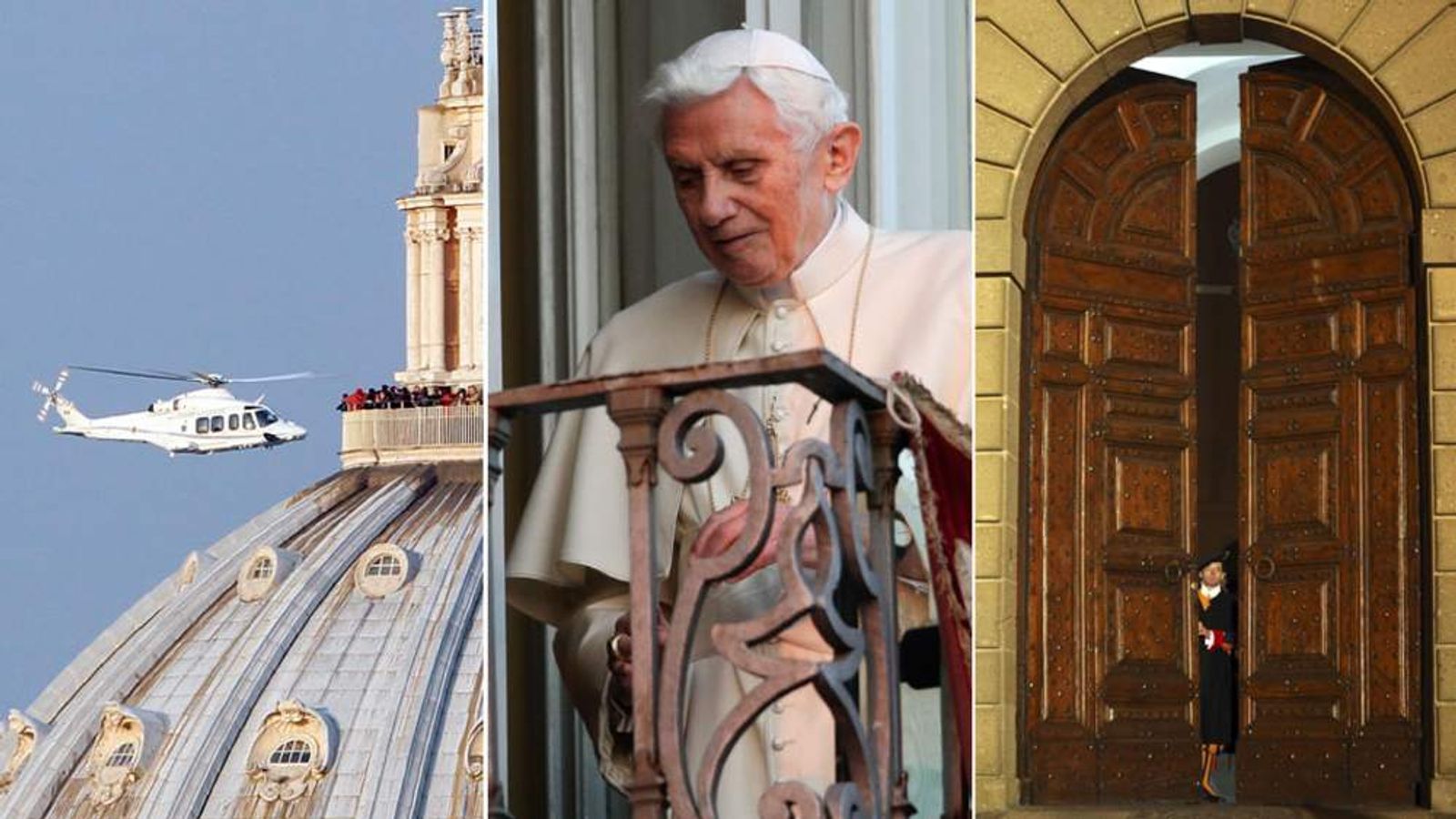 Pope's Reign Ends After Emotional Farewell | World News | Sky News