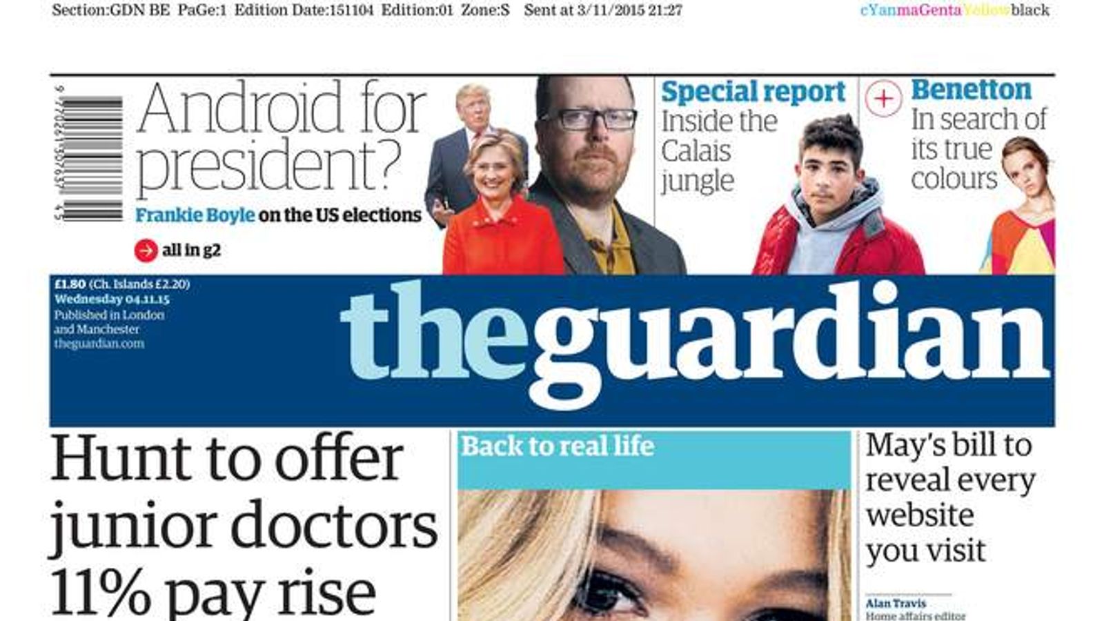 Wednesday's National Newspaper Front Pages | UK News | Sky News