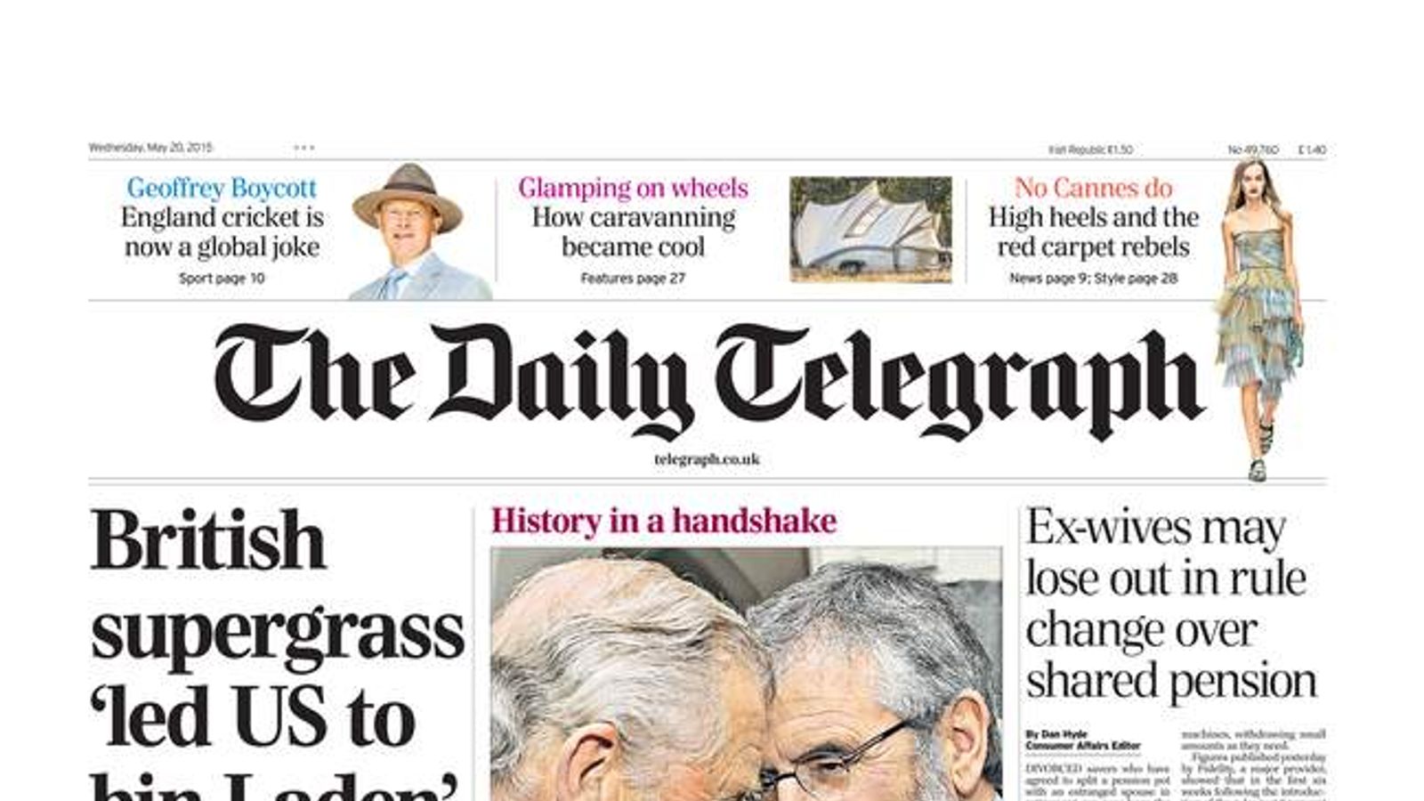 Wednesday's National Newspaper Front Pages | UK News | Sky News