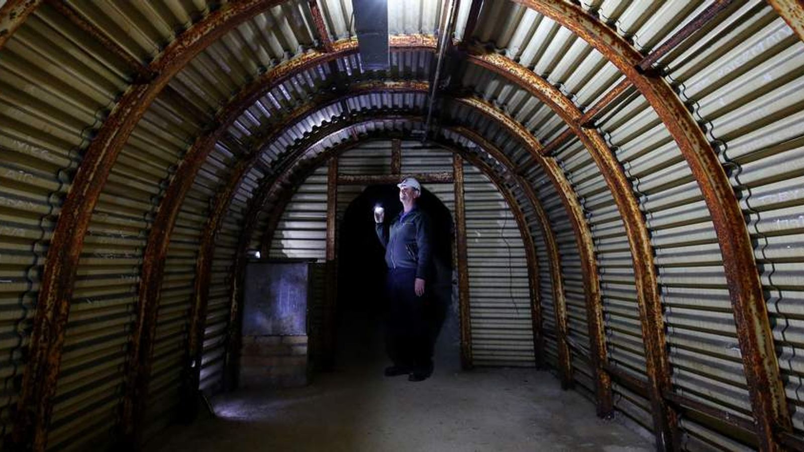 Secret Underground Network A 'Time Capsule' | Scoop News | Sky News