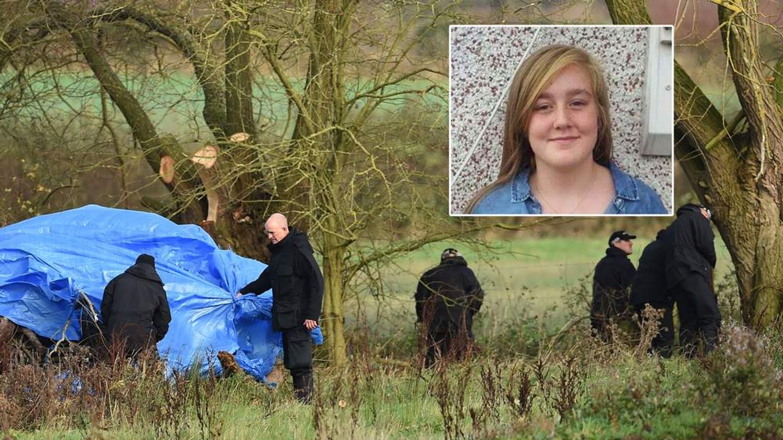 Missing Kayleigh: Police Search Land Near Lay-By | UK News | Sky News