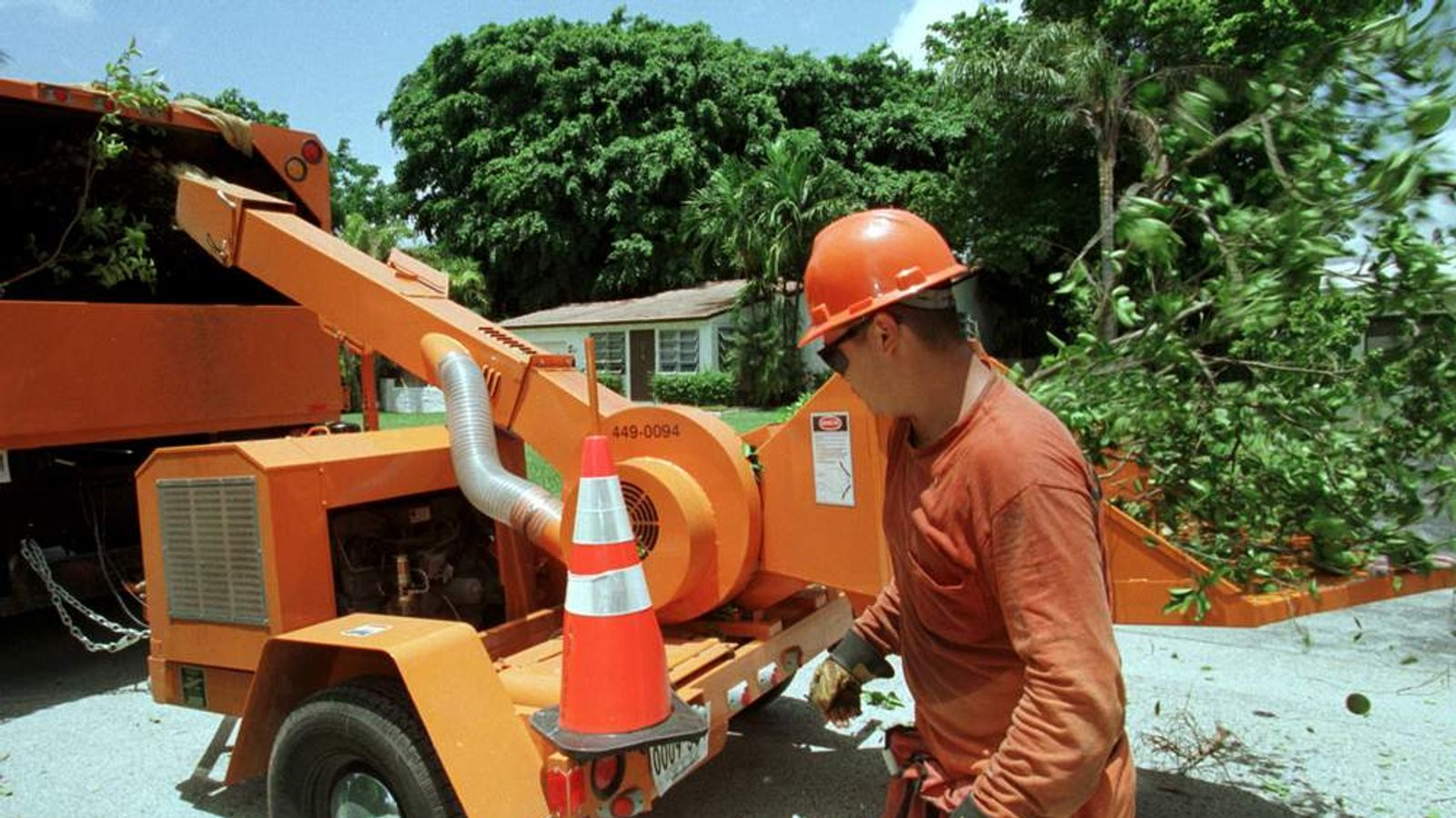 Tree Surgeon Dies After Fall Into Wood Chipper | US News | Sky News