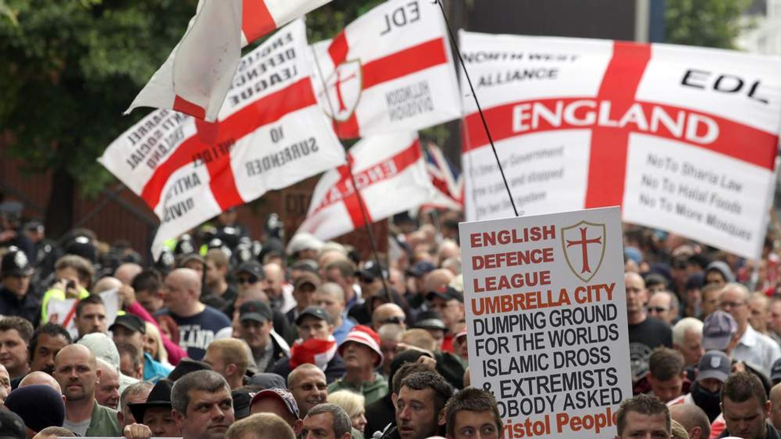 EDL 'Contact Details Leaked' By Anonymous | UK News | Sky News
