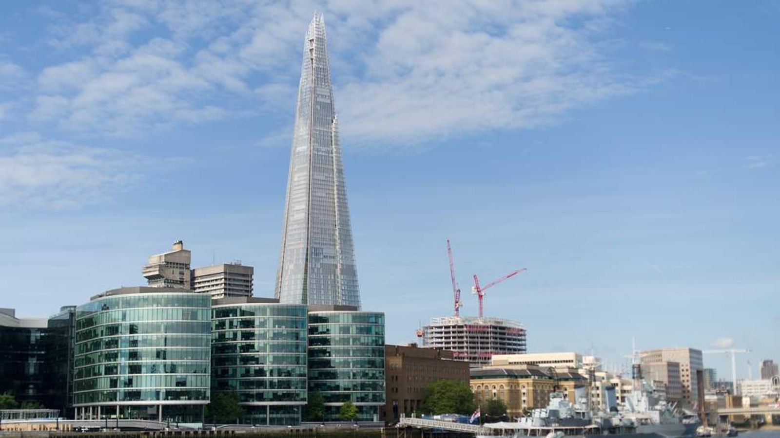 The Shard Opens Viewing Deck To Visitors | UK News | Sky News