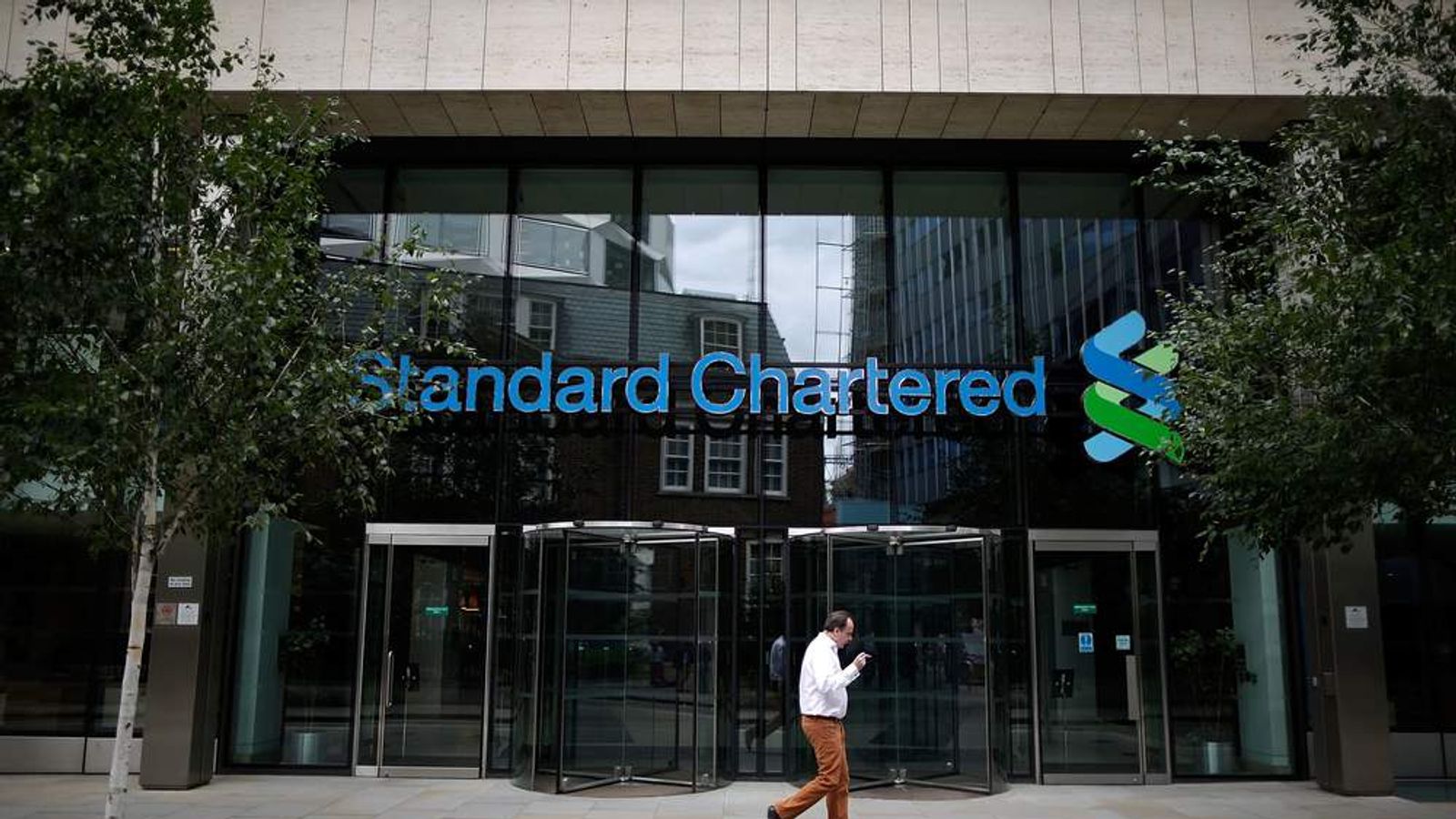 StanChart Board In Singapore For Crunch Talks | Money News | Sky News