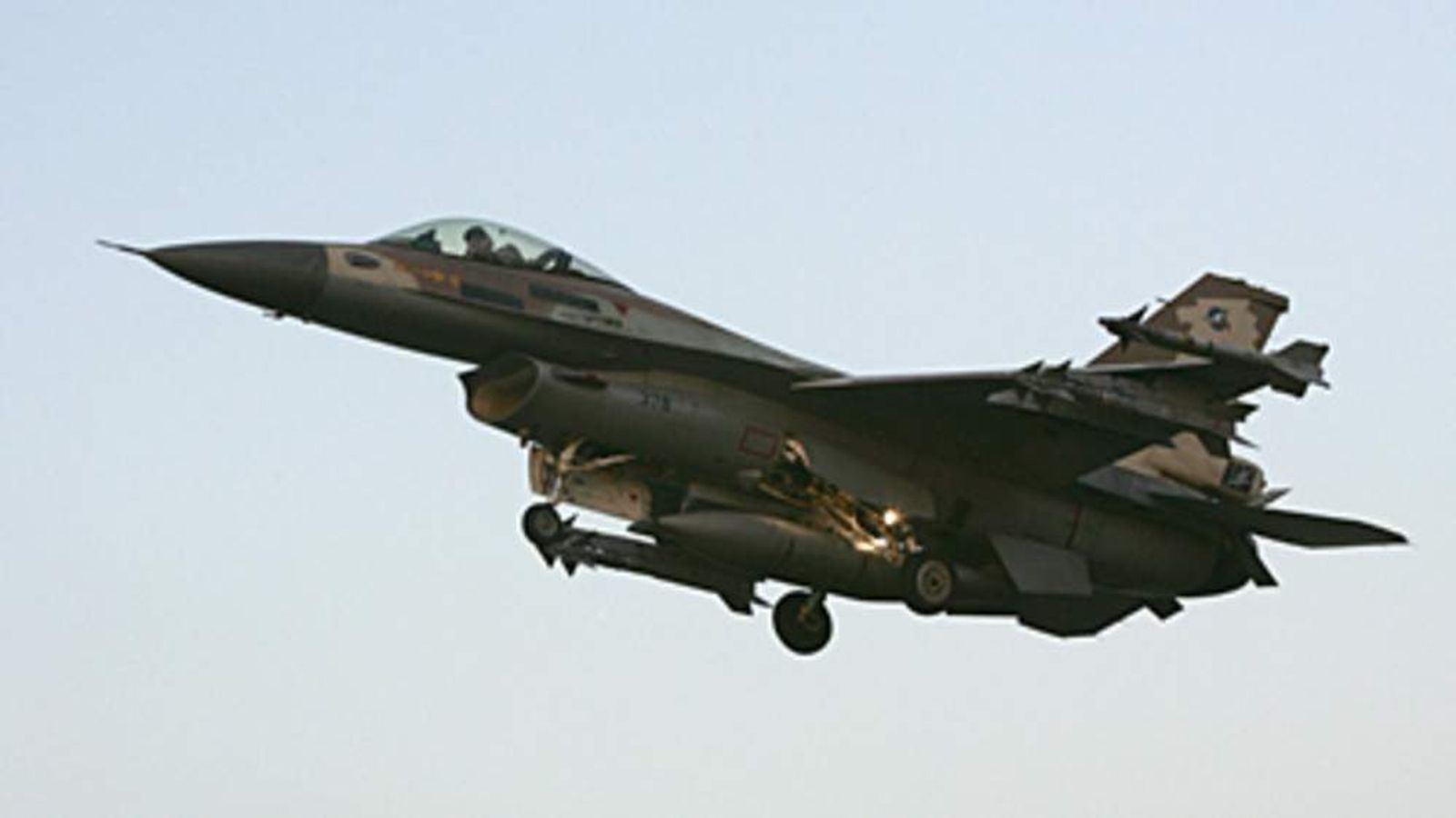 Israeli Jet Shoots Down 'Hezbollah' Drone | World News | Sky News