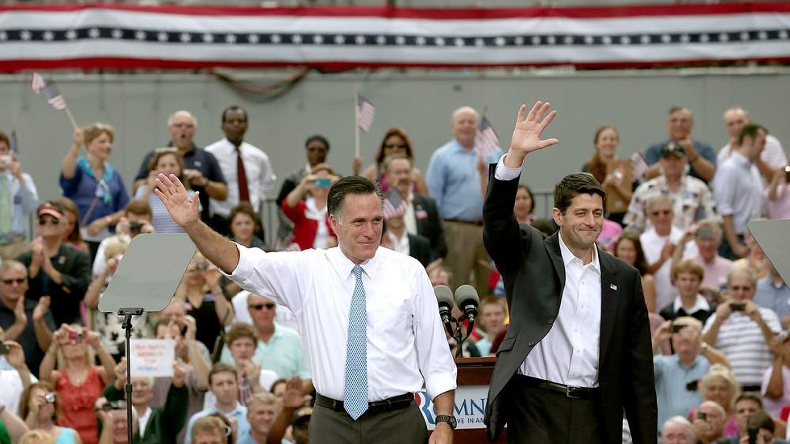 Mitt Romney Confirms Paul Ryan As VP Choice | World News | Sky News