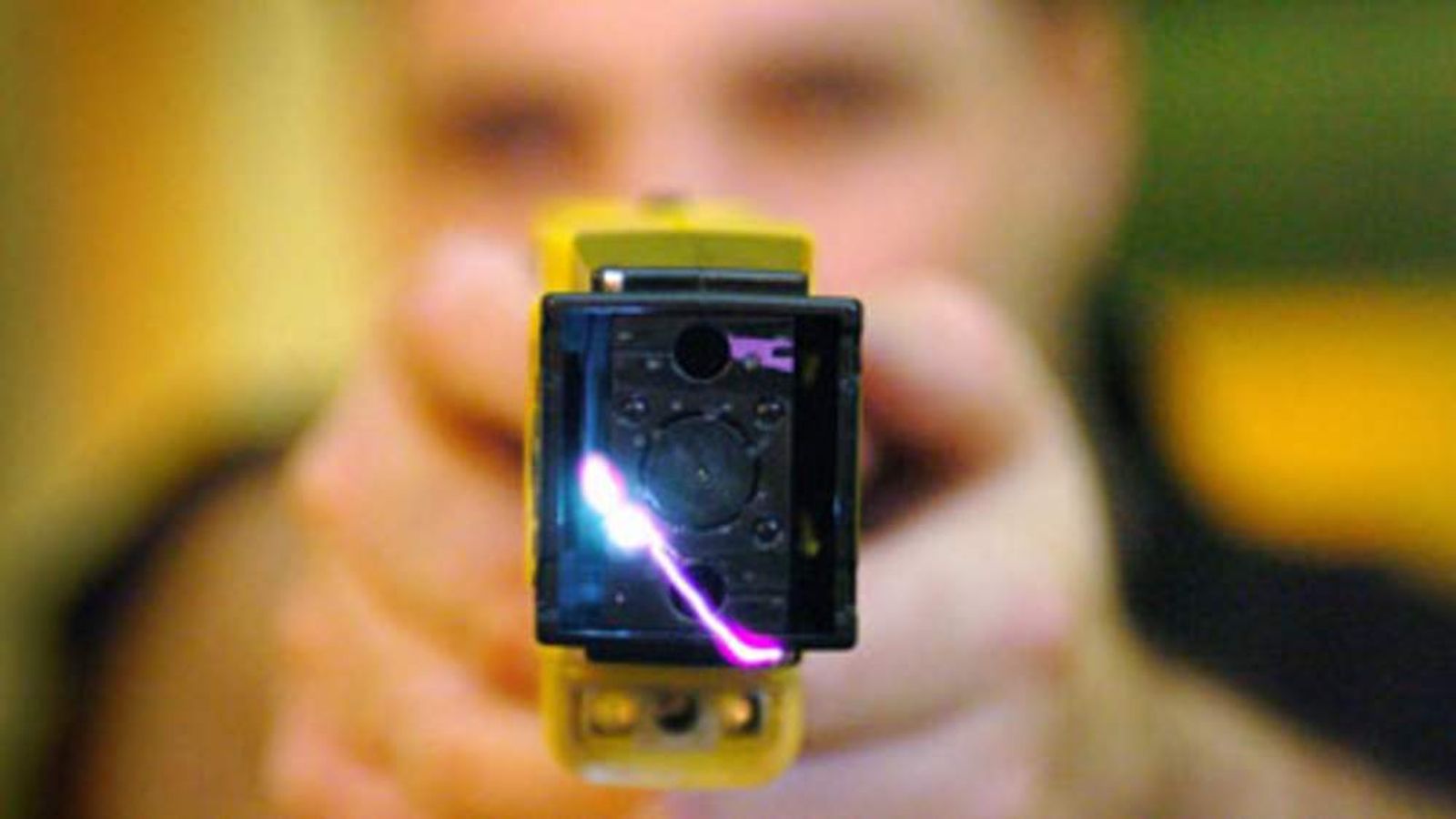 Taser Stun Gun A 'Less Lethal' Option For Police Forces | UK News | Sky ...