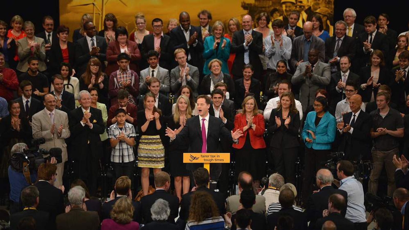 Lib Dem Conference: Party Still Supports Nick | Politics News | Sky News