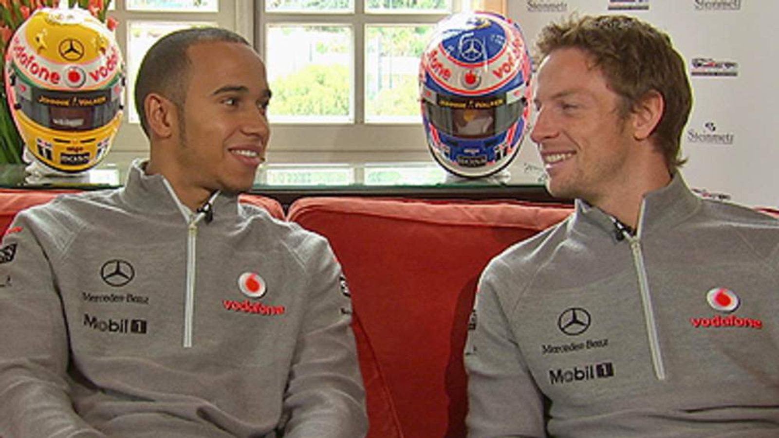 Hamilton & Button Ready For British GP | Scoop News | Sky News