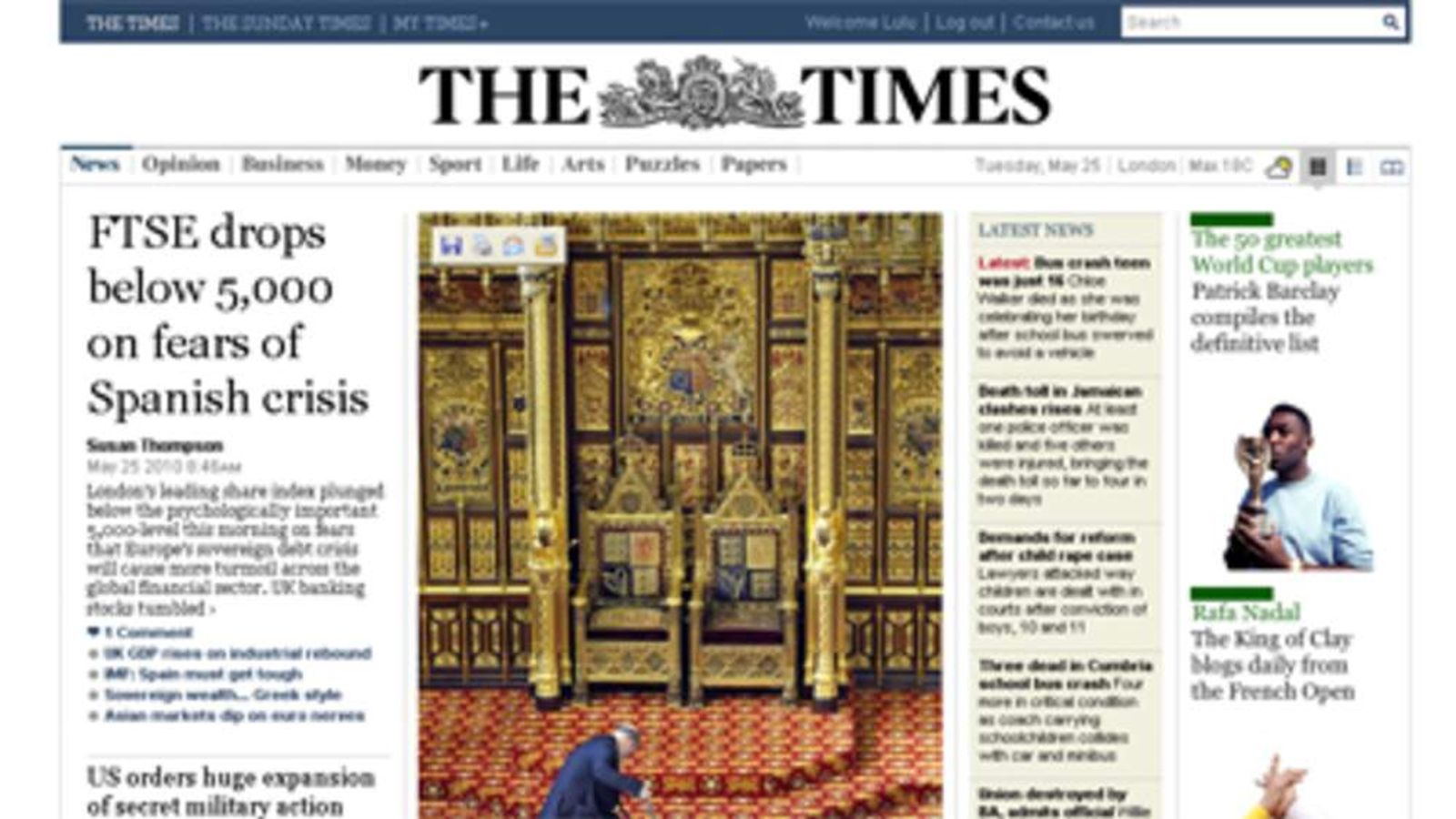Times Online Readers Now Charged £1 A Day | Money News | Sky News