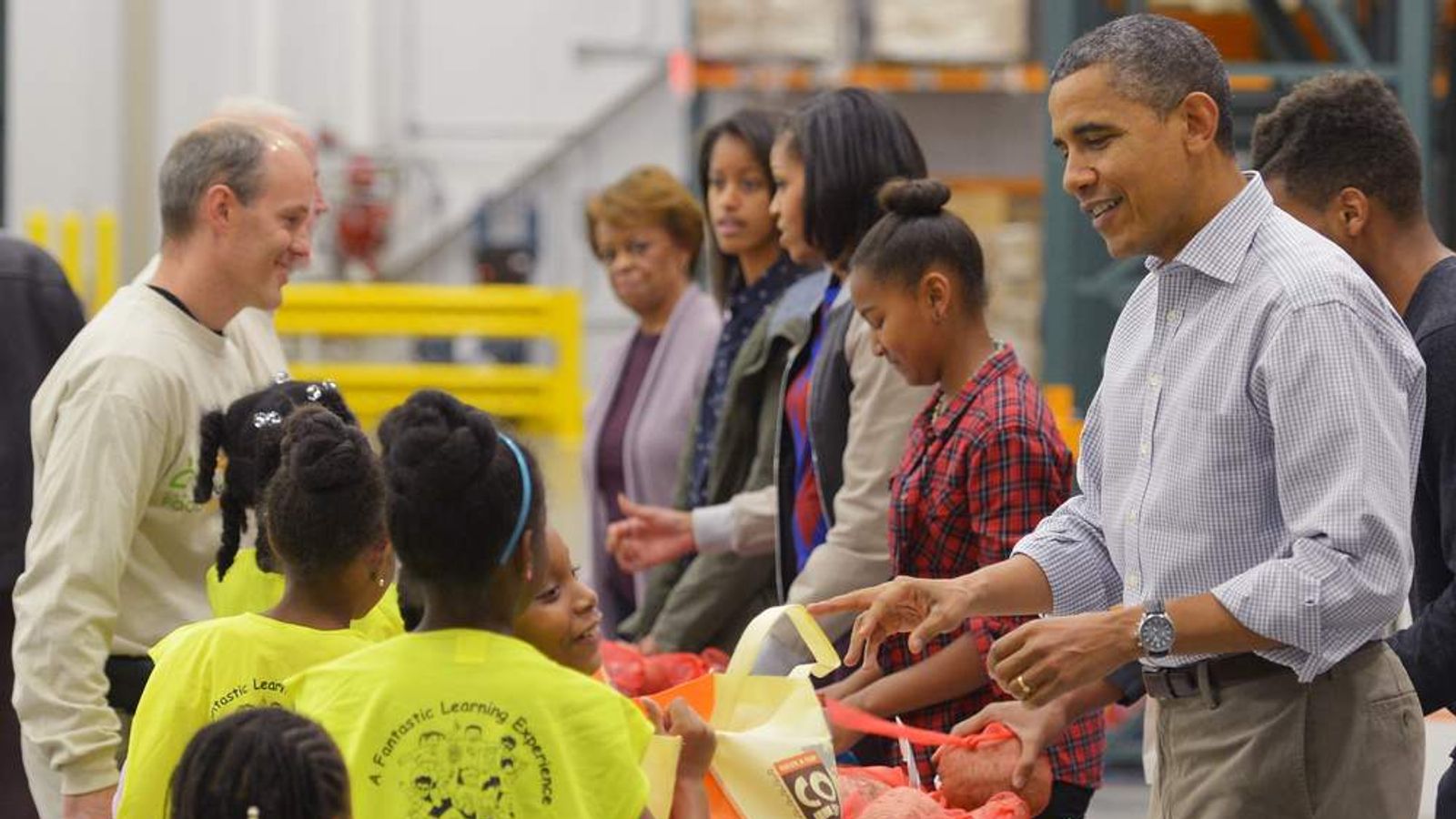 Obama Urges Americans To Come Together | US News | Sky News