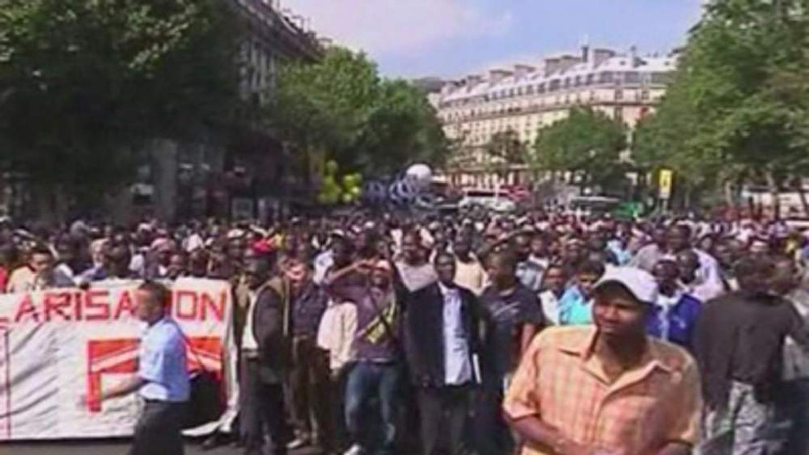 Thousands Protest At French Roma Clampdown | World News | Sky News