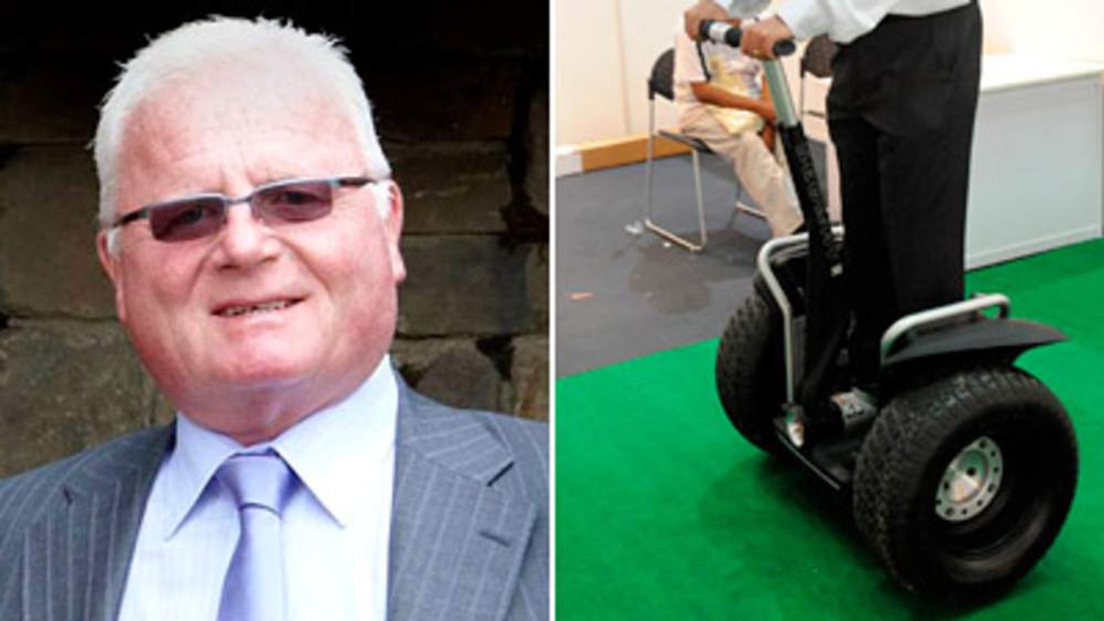 Segway Boss Dies In Scooter Cliff Fall | UK News | Sky News