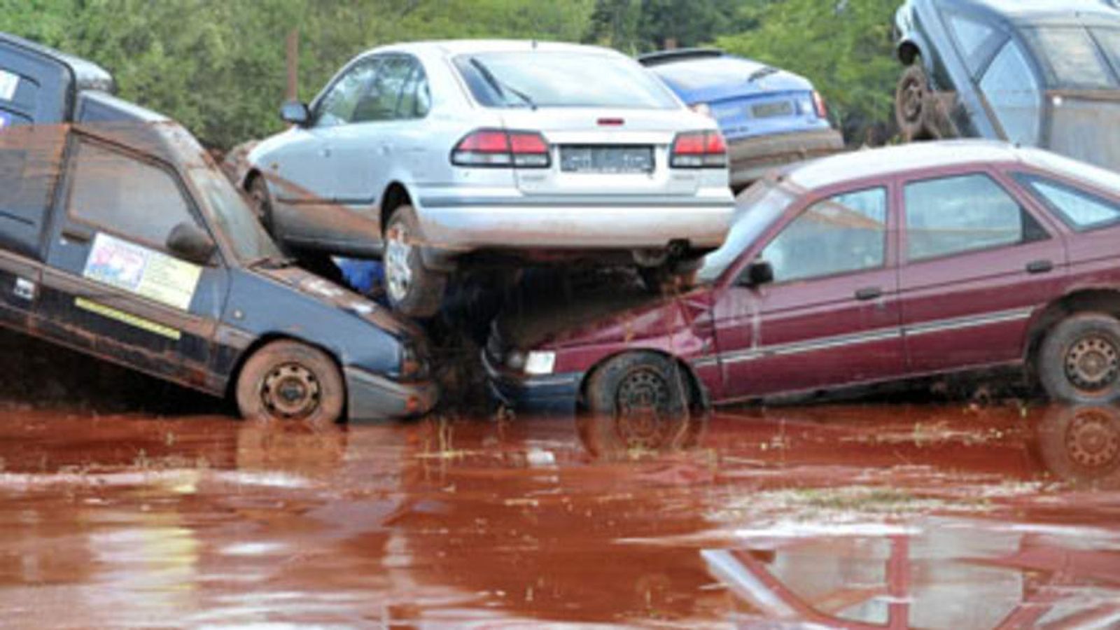 Red Sludge: Boss Of Toxic Spill Firm Arrested | World News | Sky News