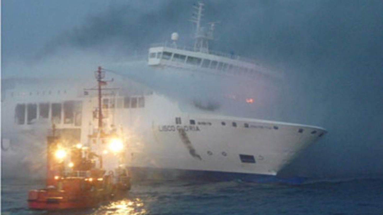 Fire-Hit Ferry In Baltic Sea 'Is Now Safe' | World News | Sky News