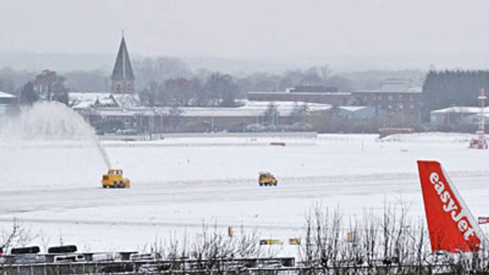 Gatwick Snow Sees Passenger Numbers Slide | Money News | Sky News