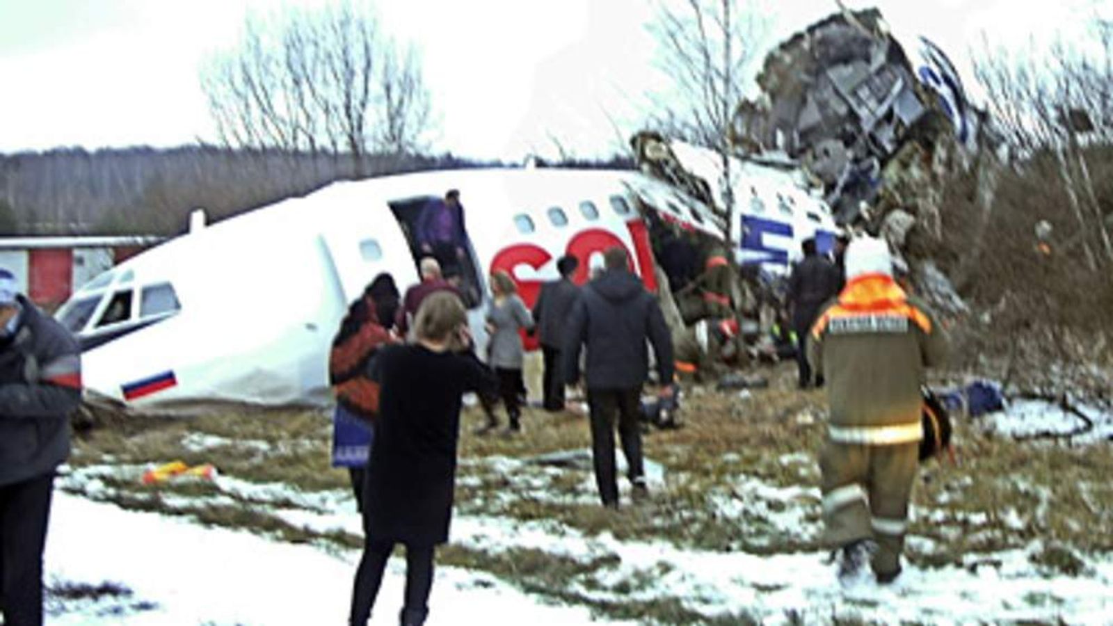 Two Dead As Plane Slams Into Buildings | World News | Sky News