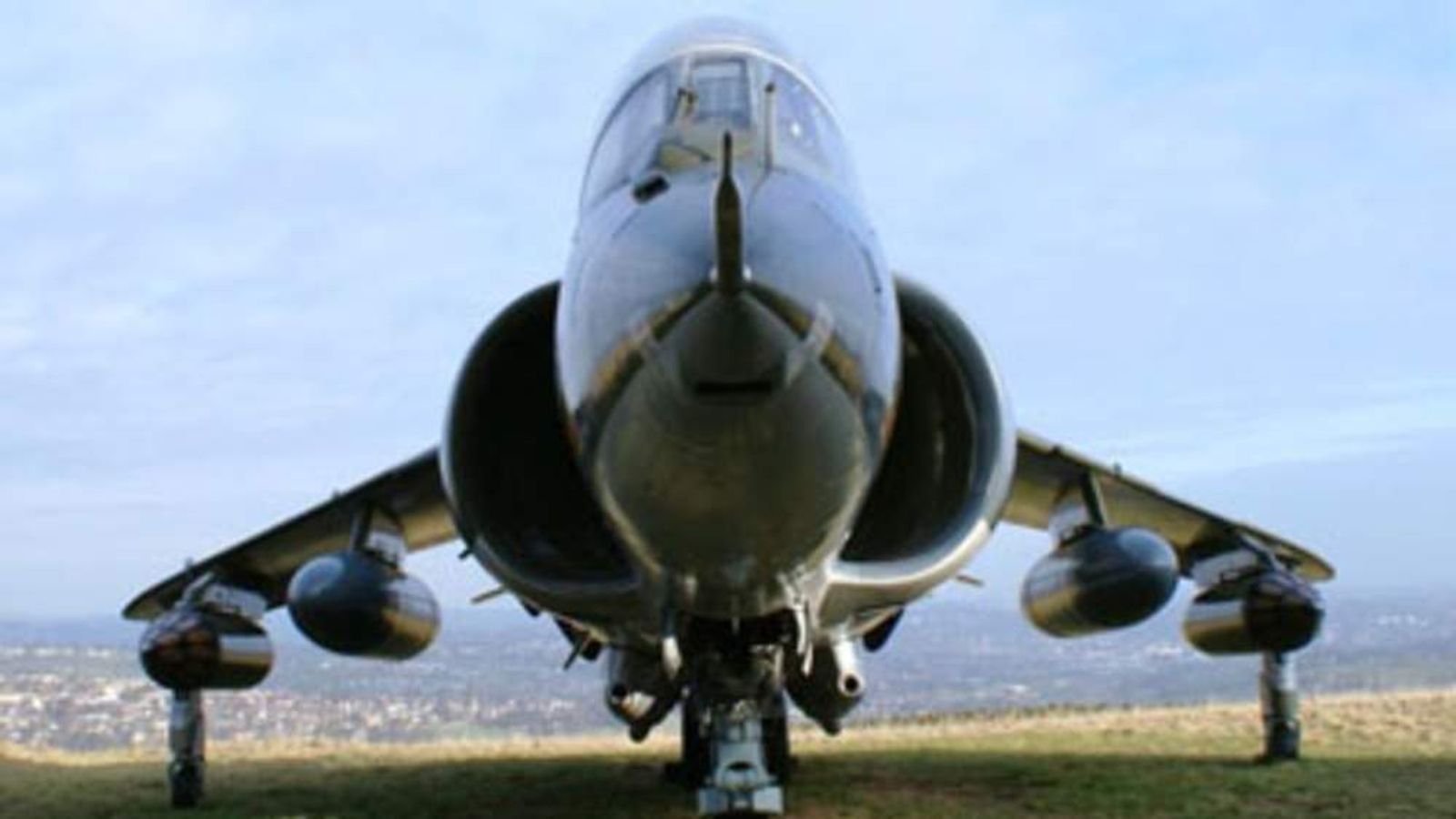 RAF Harrier Jump Jet In Online Auction | UK News | Sky News