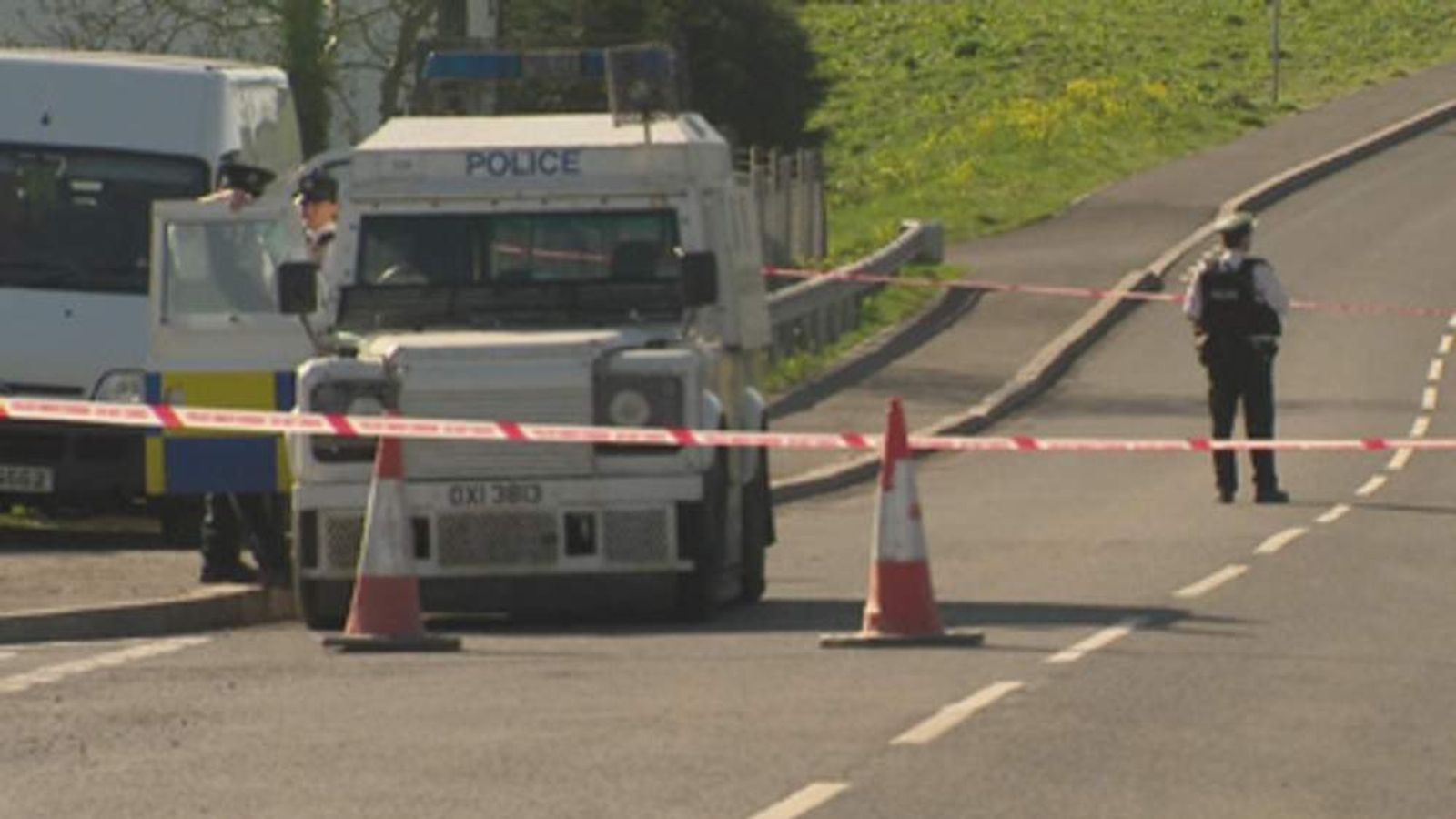Van Bomb 'Destined For NI Town Centre' | UK News | Sky News