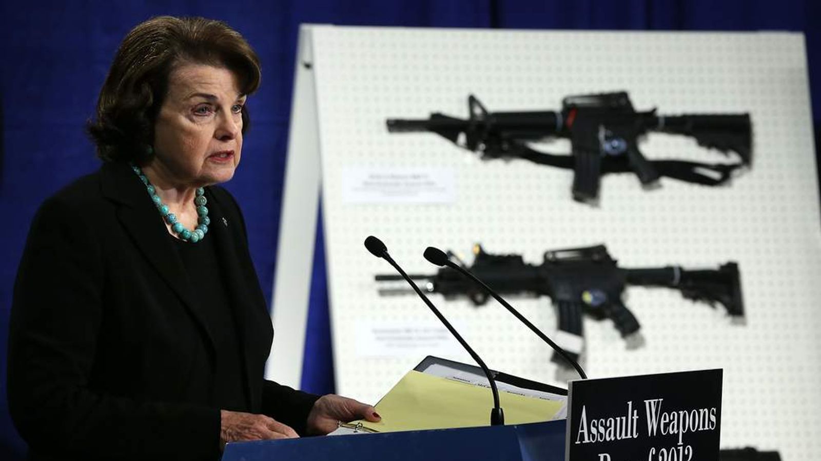 Assault Weapons Ban Dropped From US Gun Bill | US News | Sky News