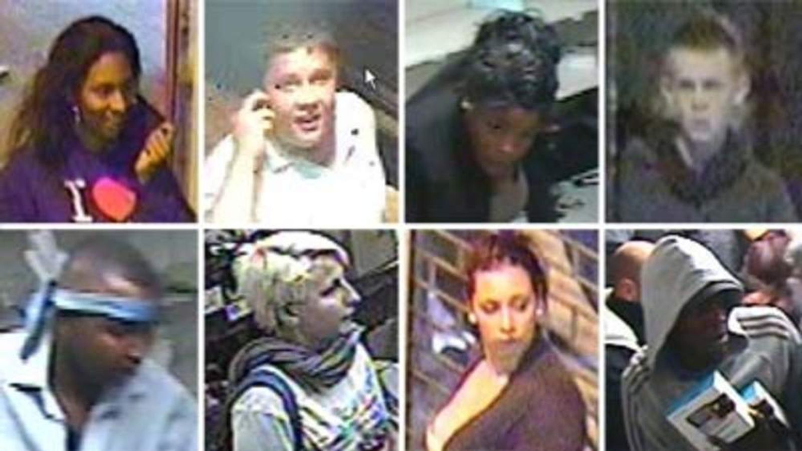 Photos Of Riot Suspects Released By Police | UK News | Sky News