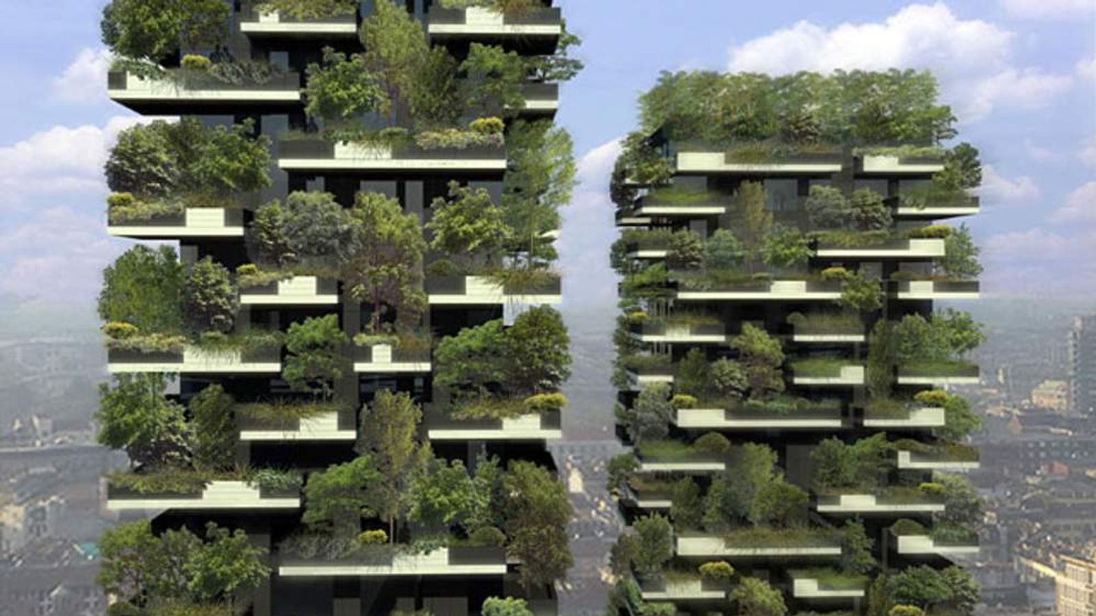Tree Towers: World's First 'Forest In The Sky' | Scoop News | Sky News
