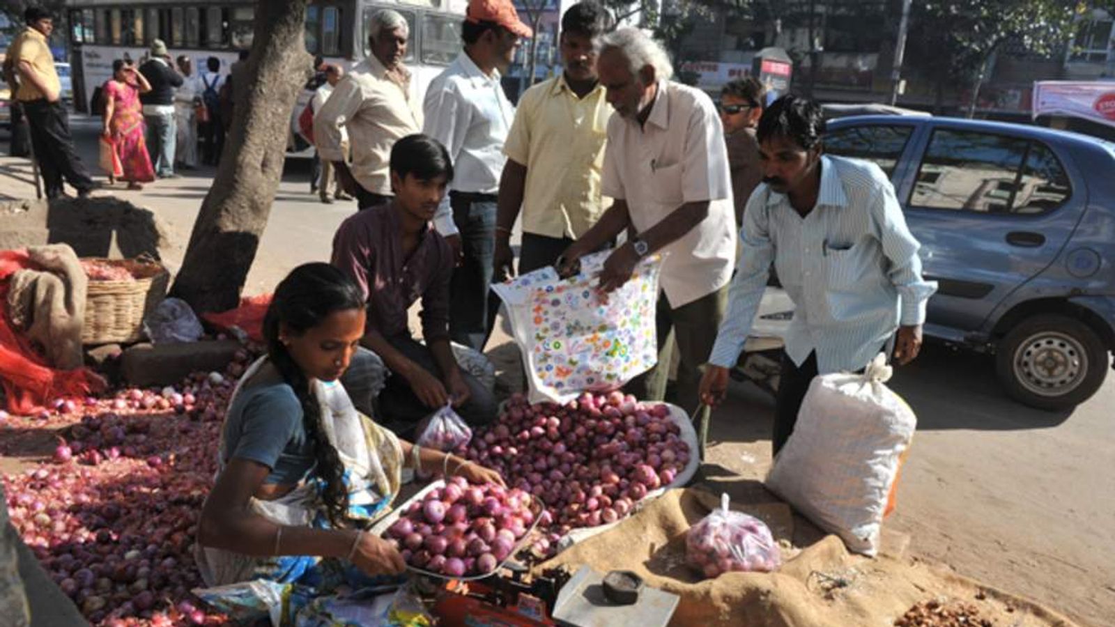 Indians Angered Over Supermarket Sweep | World News | Sky News