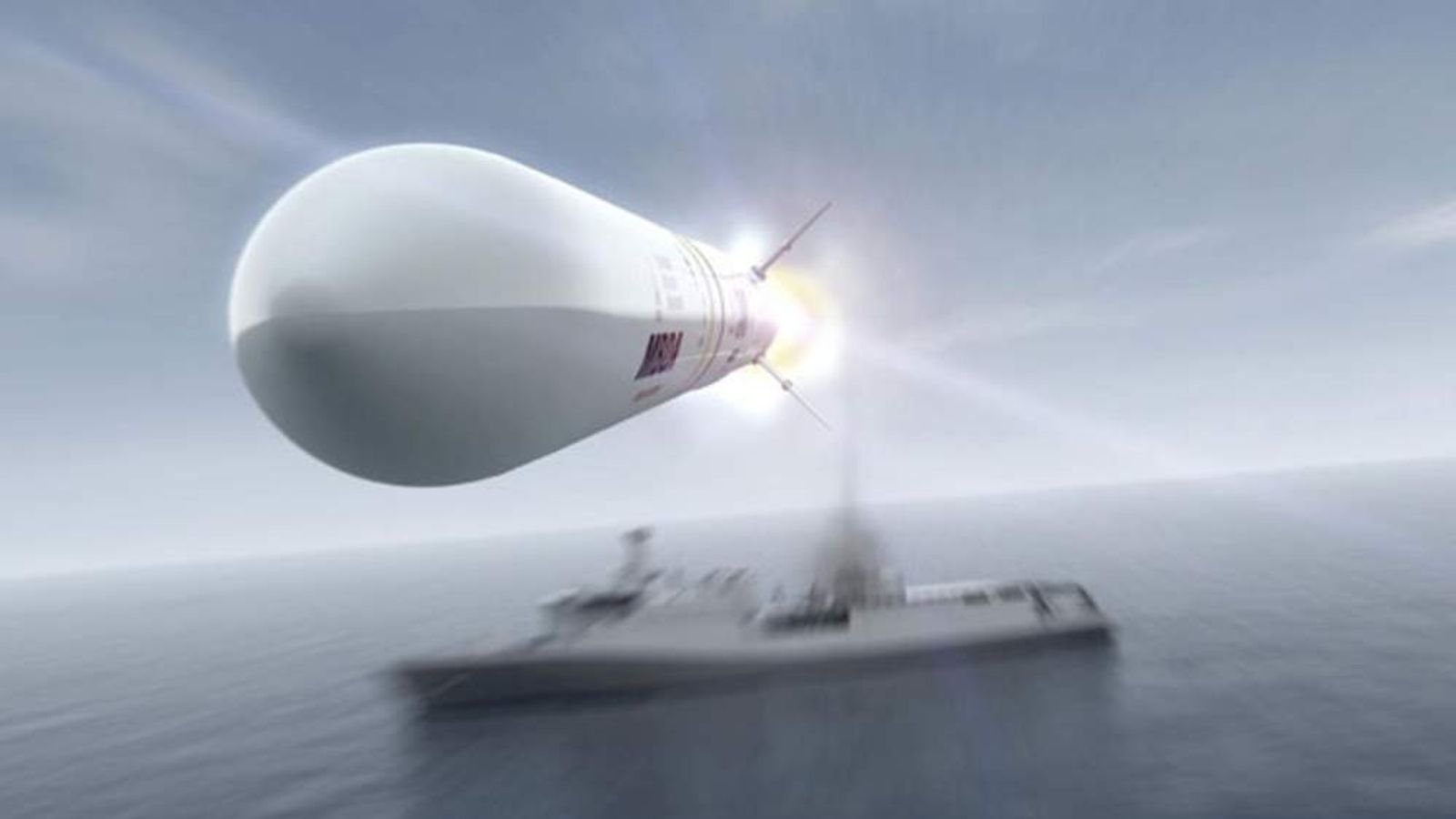 Navy Unveils New Supersonic Missile System | UK News | Sky News
