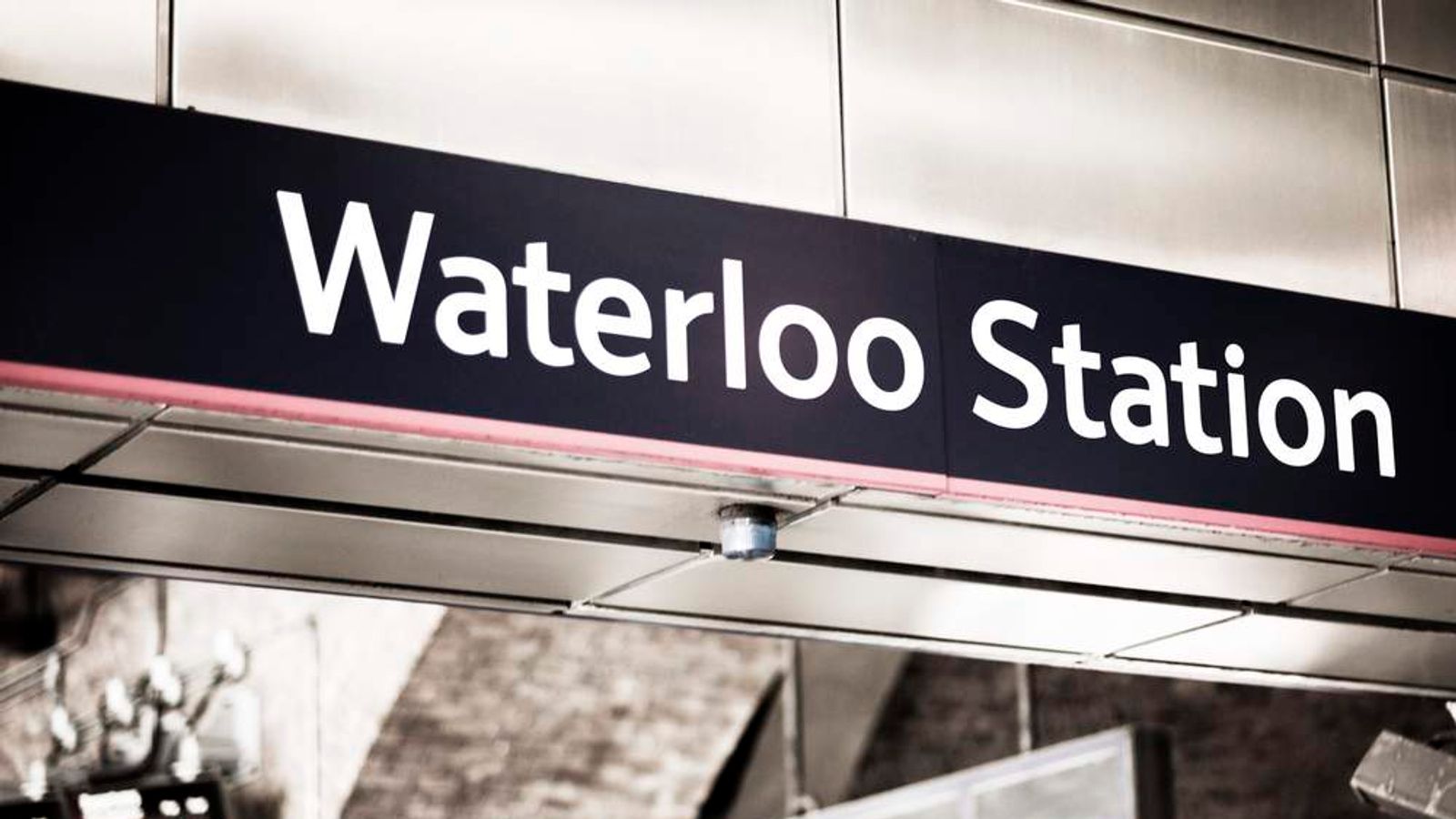 Man Killed At Waterloo Station Bus Stop | UK News | Sky News