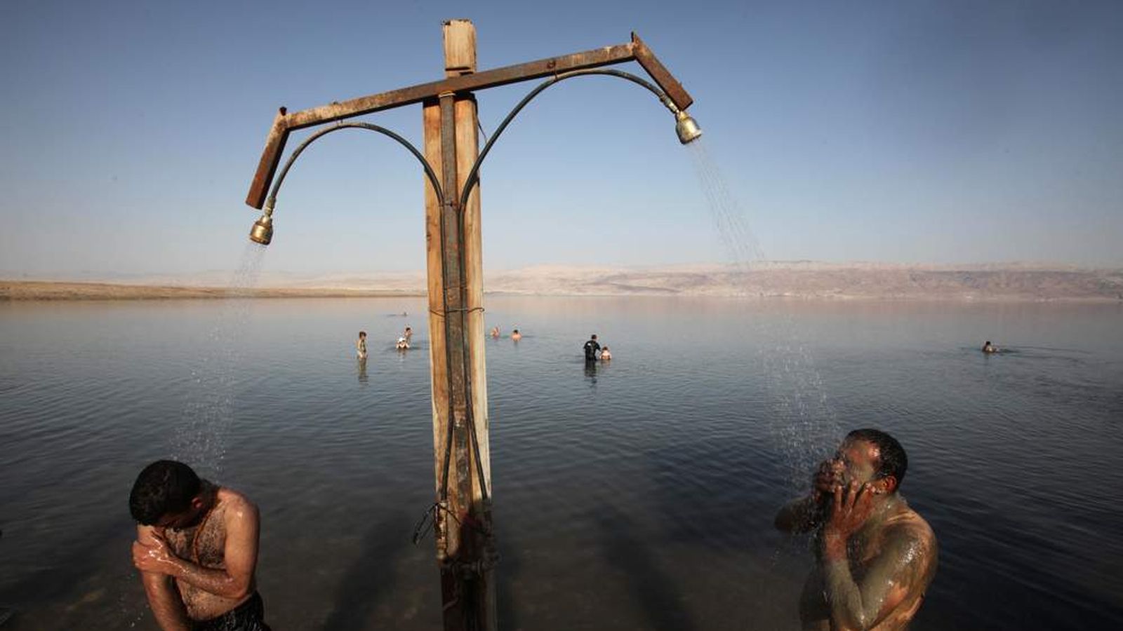 Red Sea Water Could Save Shrinking Dead Sea | World News | Sky News