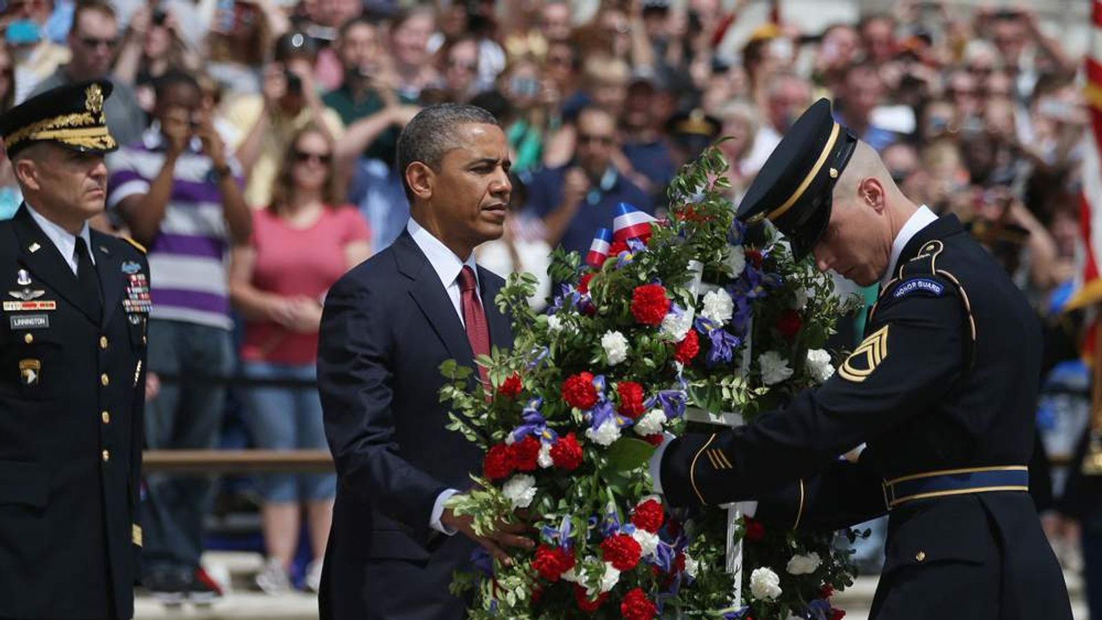 Memorial Day: Obama Leads Tributes | US News | Sky News