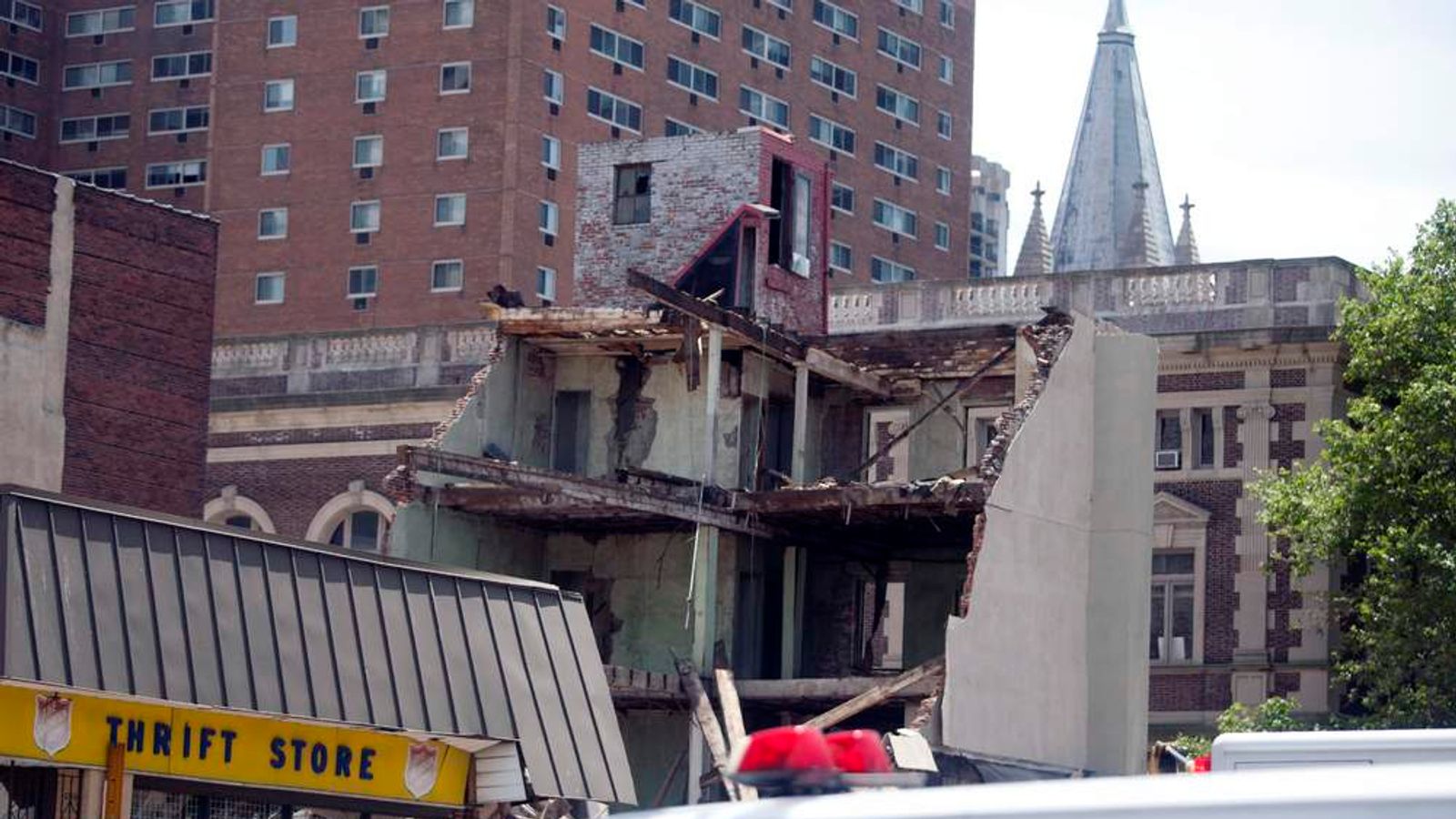 Building Collapse: Lawsuits Name Salvation Army | US News | Sky News