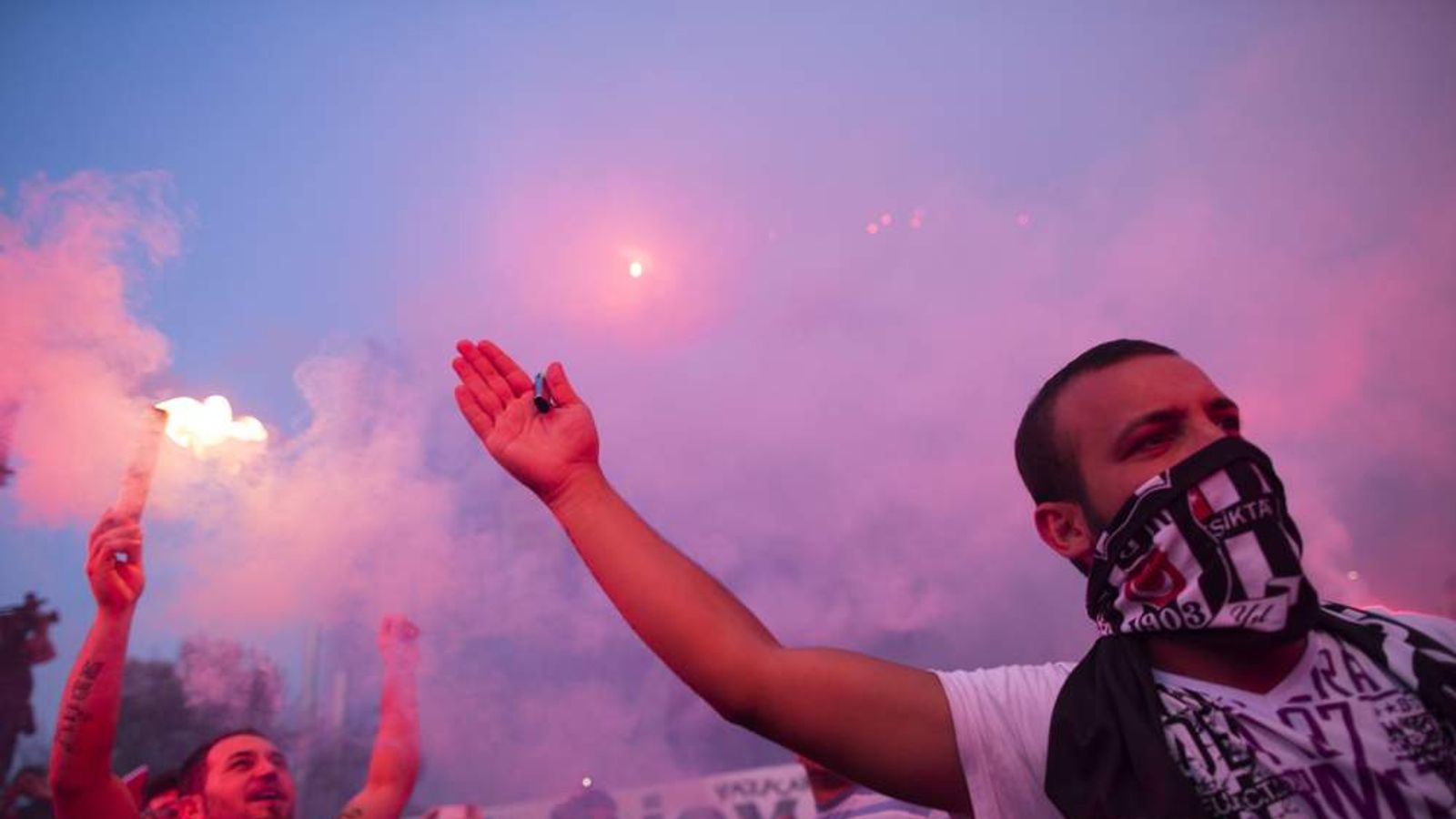 Turkey: Football Fans Call For PM To Resign | World News | Sky News