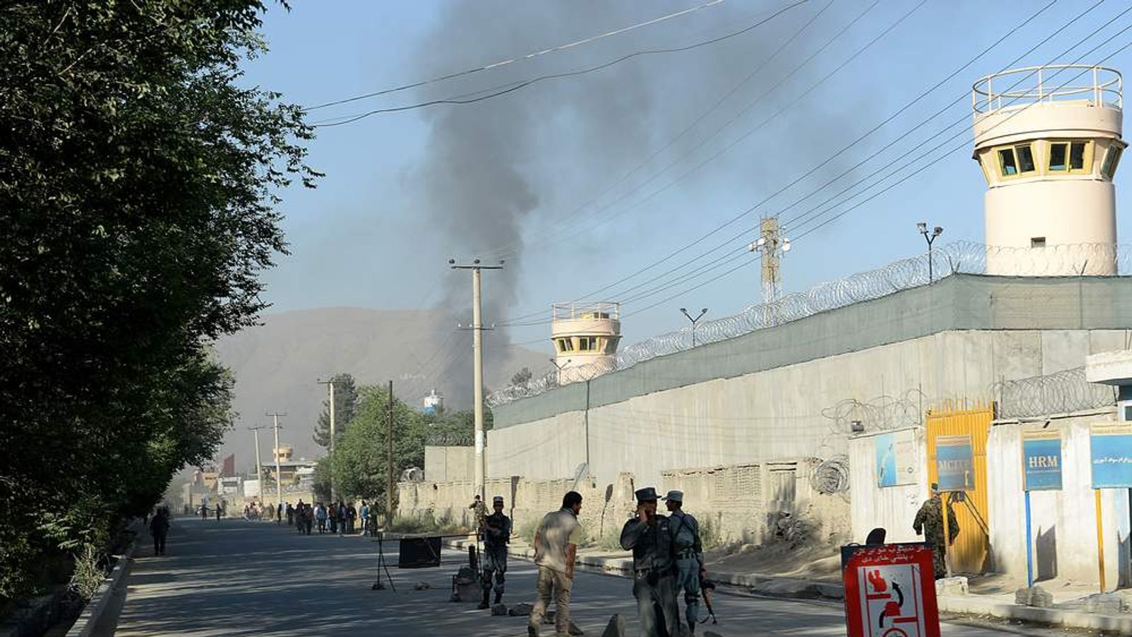 Taliban: US Backs Talks Despite Kabul Attack | World News | Sky News