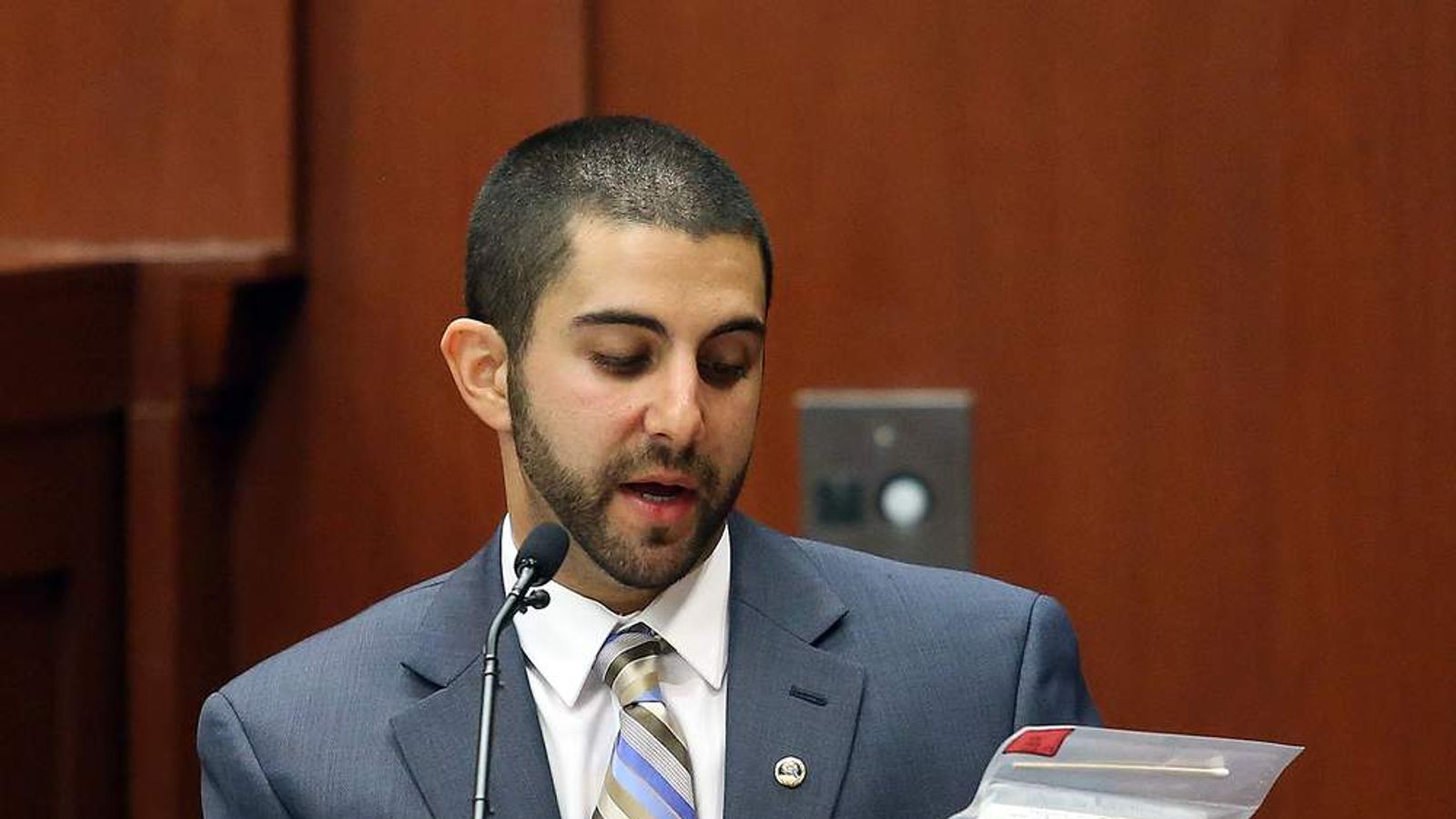 Zimmerman Trial: Trayvon's DNA 'Not On Gun' | US News | Sky News