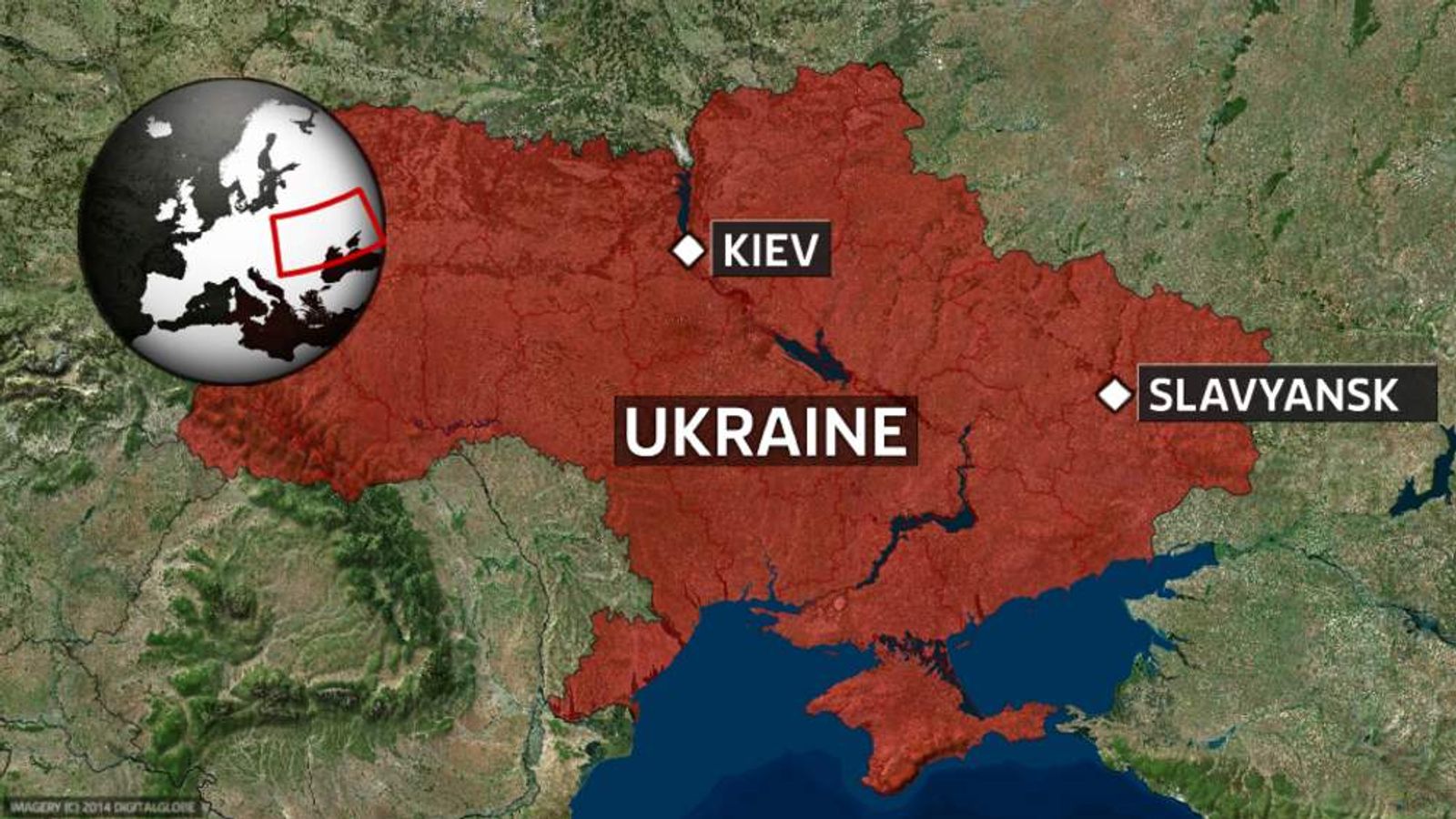 Ukraine: 'Five Killed At Separatist Checkpoint' | World News | Sky News