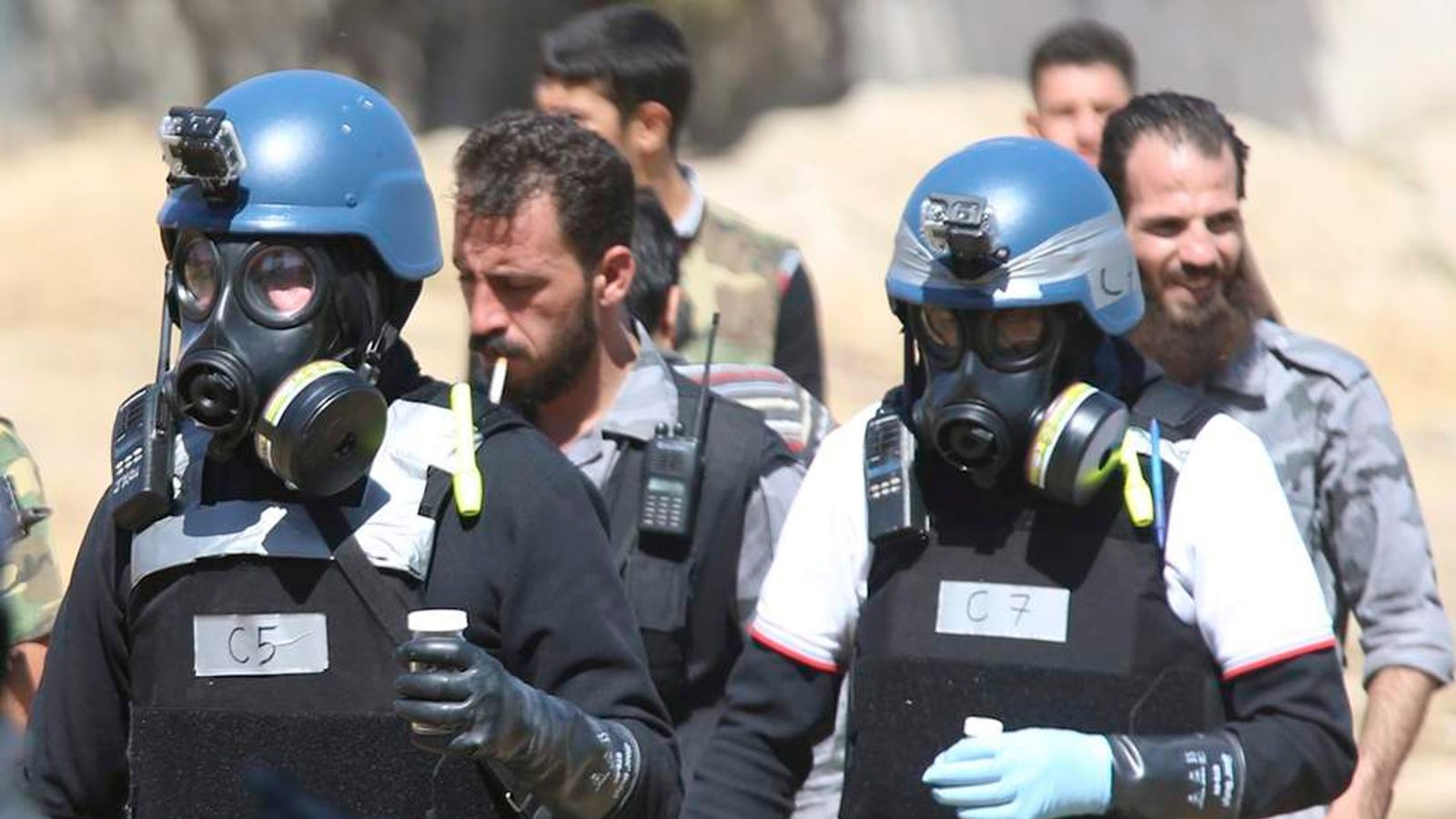 Syria Completes Chemical Weapon List Handover | World News | Sky News