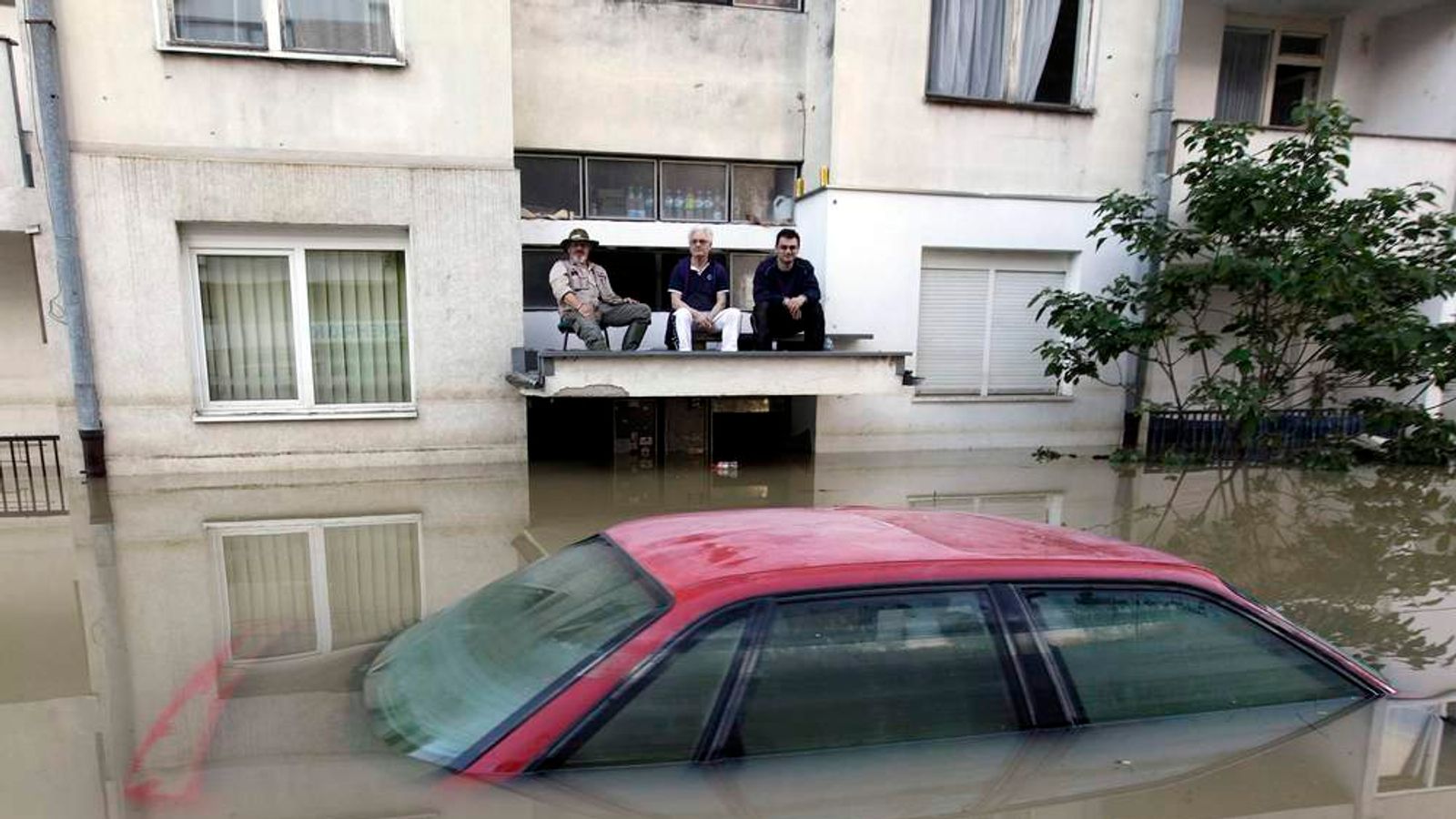 UK Firefighters Join Floods Rescue In Balkans | World News | Sky News