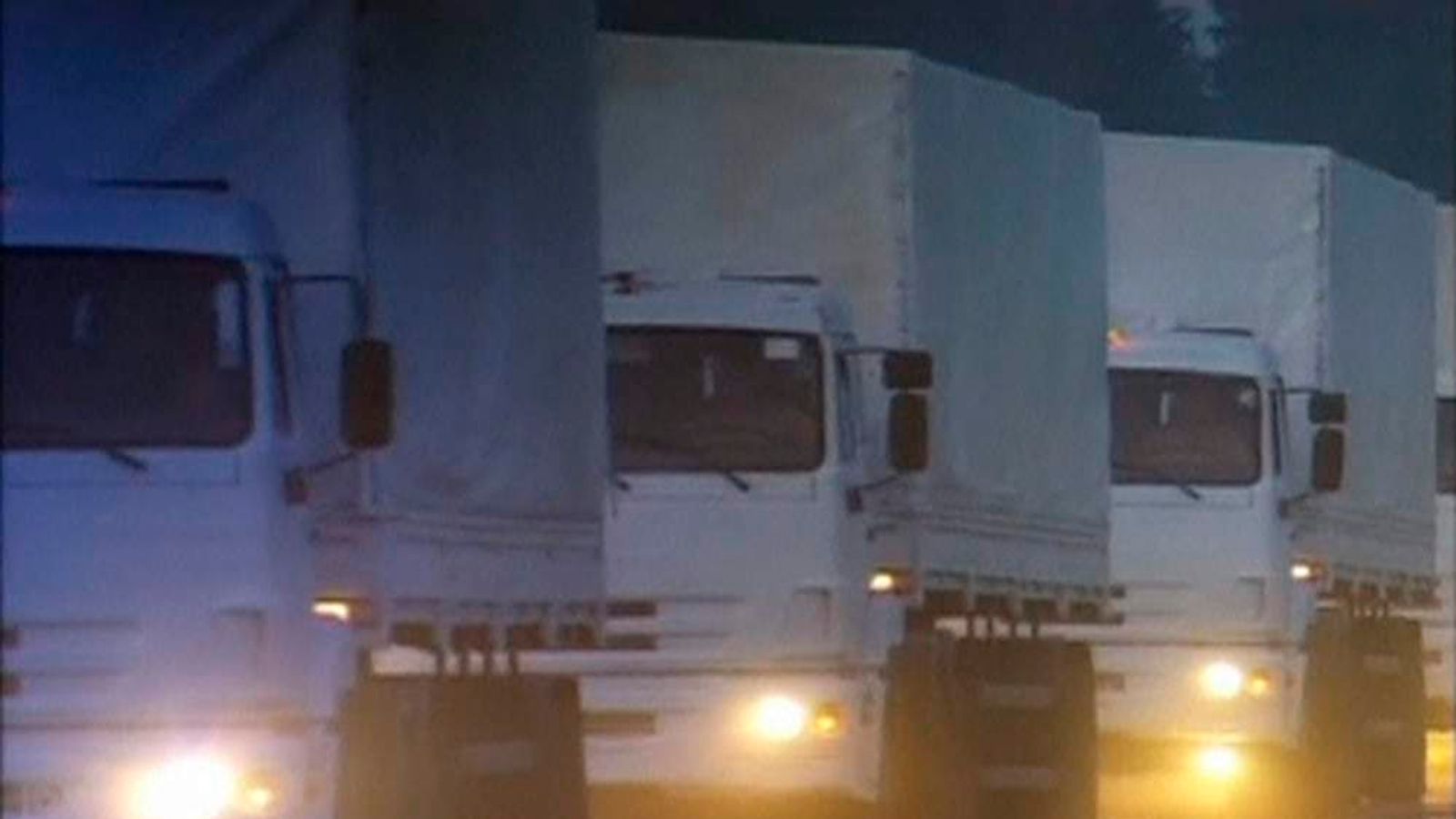 Ukraine To Stop Russian Aid Convoy At Border | World News | Sky News