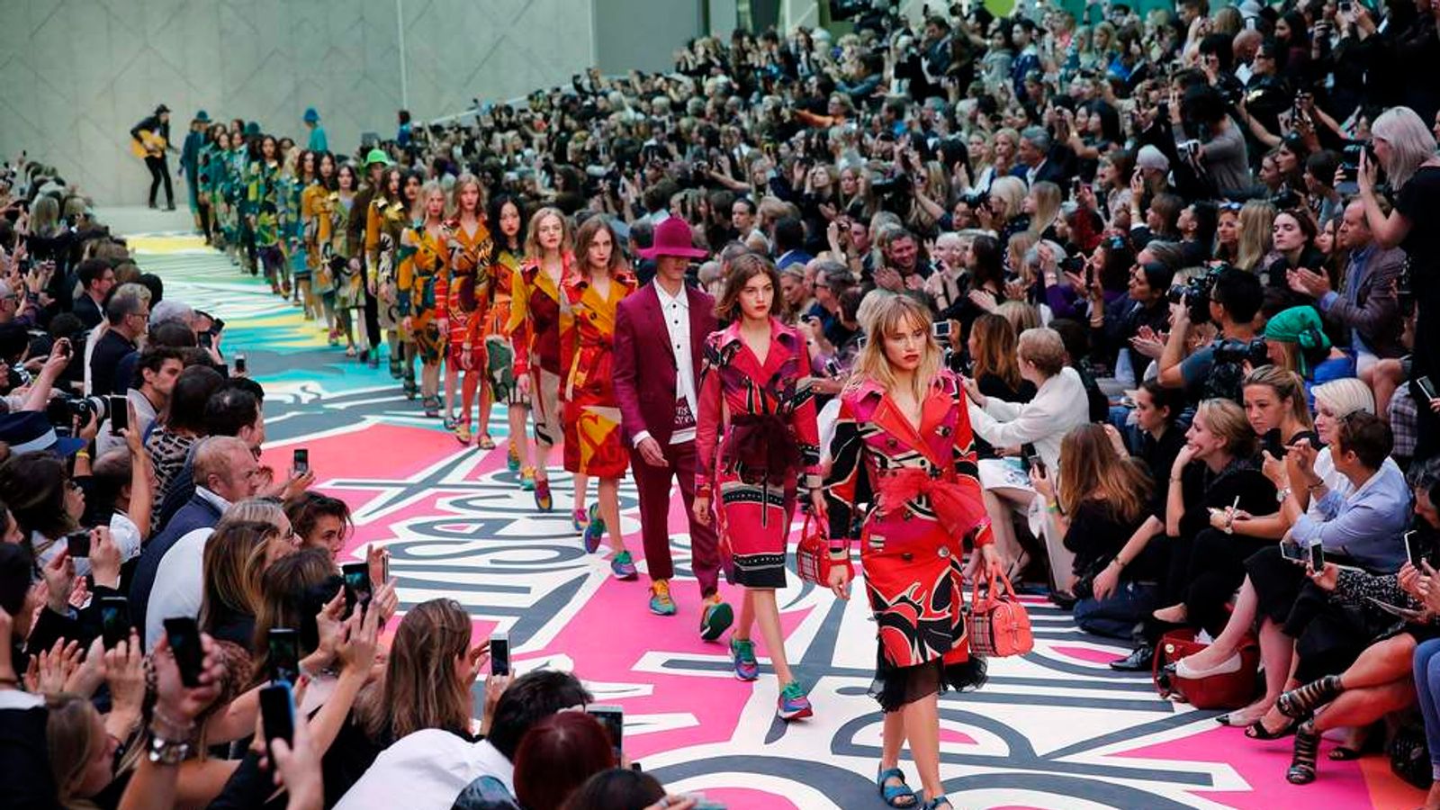Burberry First Half Revenues Rise By 14% | Money News | Sky News