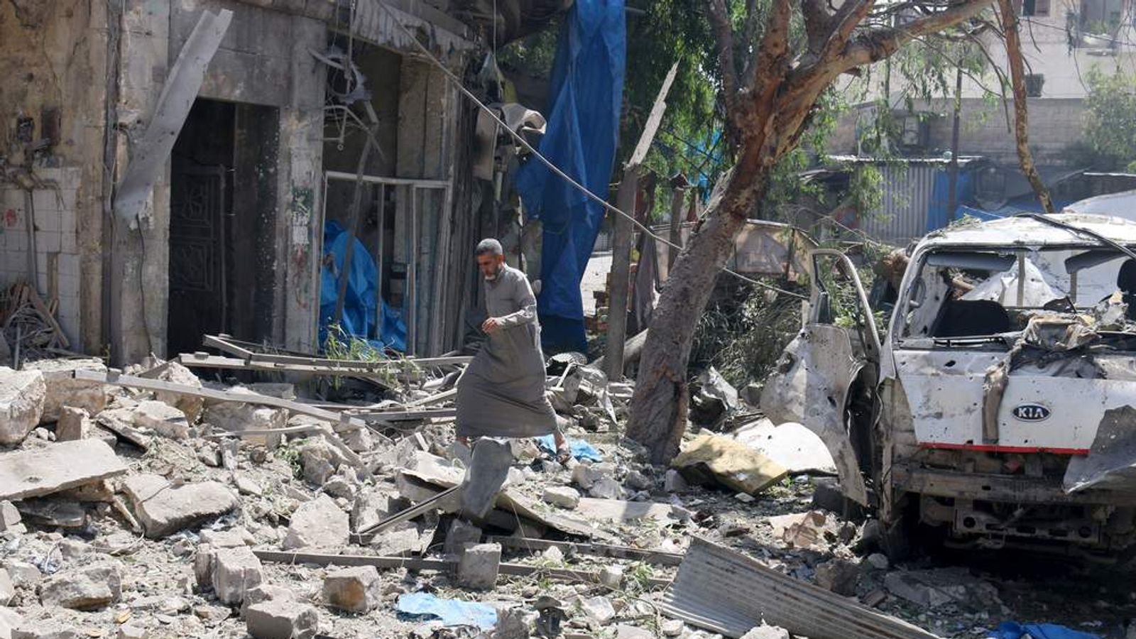 Iranian Troops 'In Syria' For Aleppo Offensive | World News | Sky News