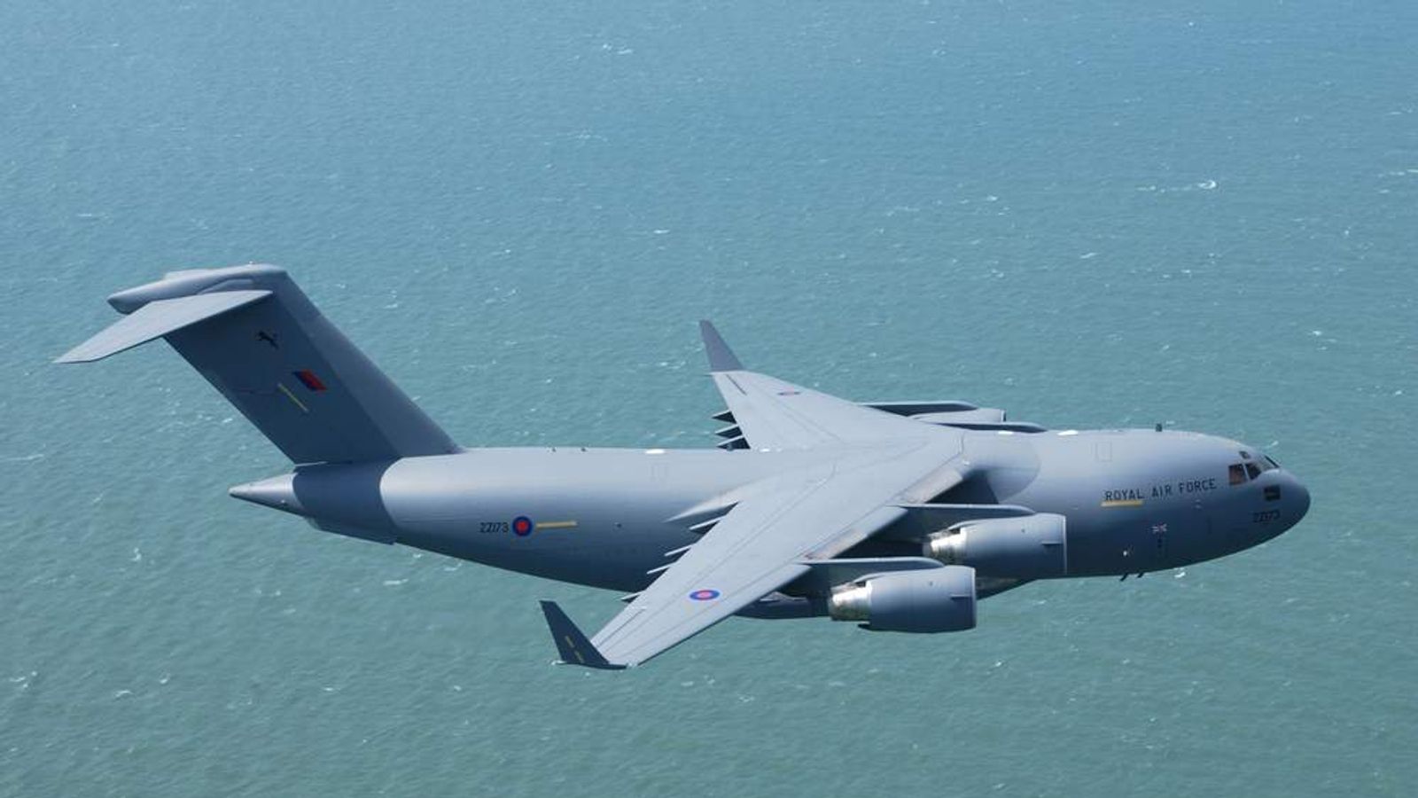 Ready For Action: C17 Aircraft Taxis At Brize Norton | Scoop News | Sky ...