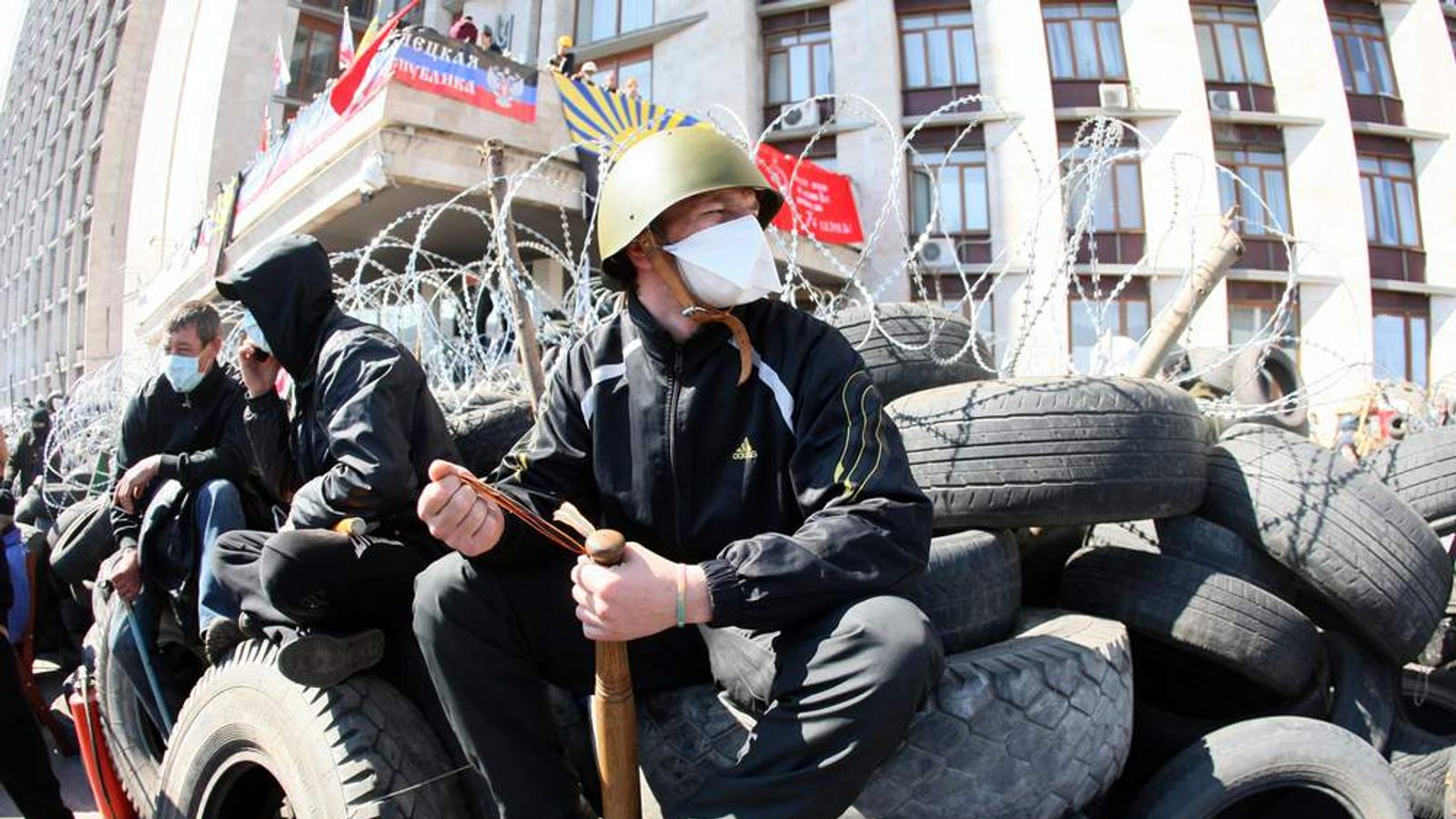 Pro-Russia Protests 'Real Challenge For Kiev' | World News | Sky News