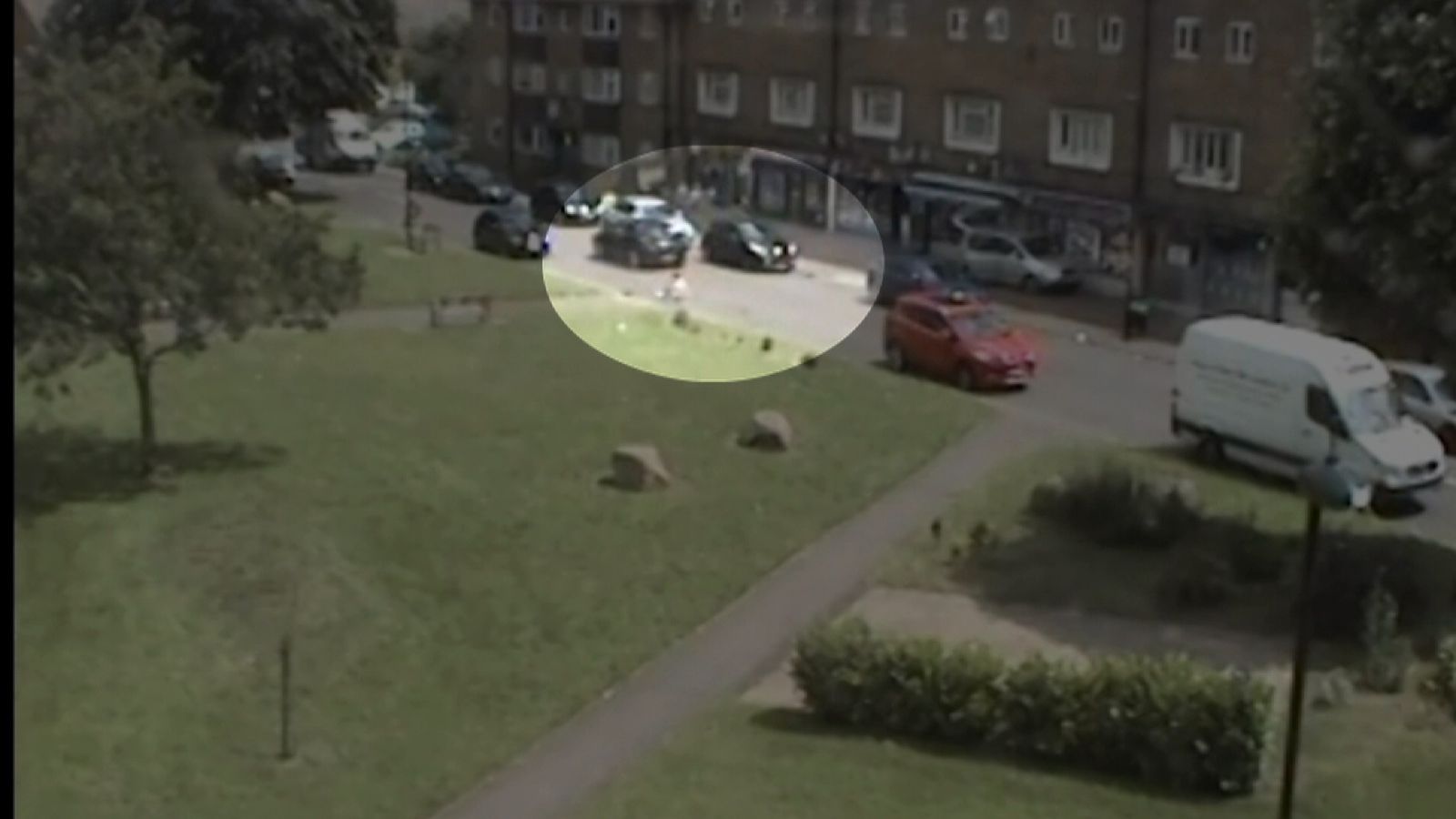 Video Captures Girl Jumping From Stolen Car | UK News | Sky News