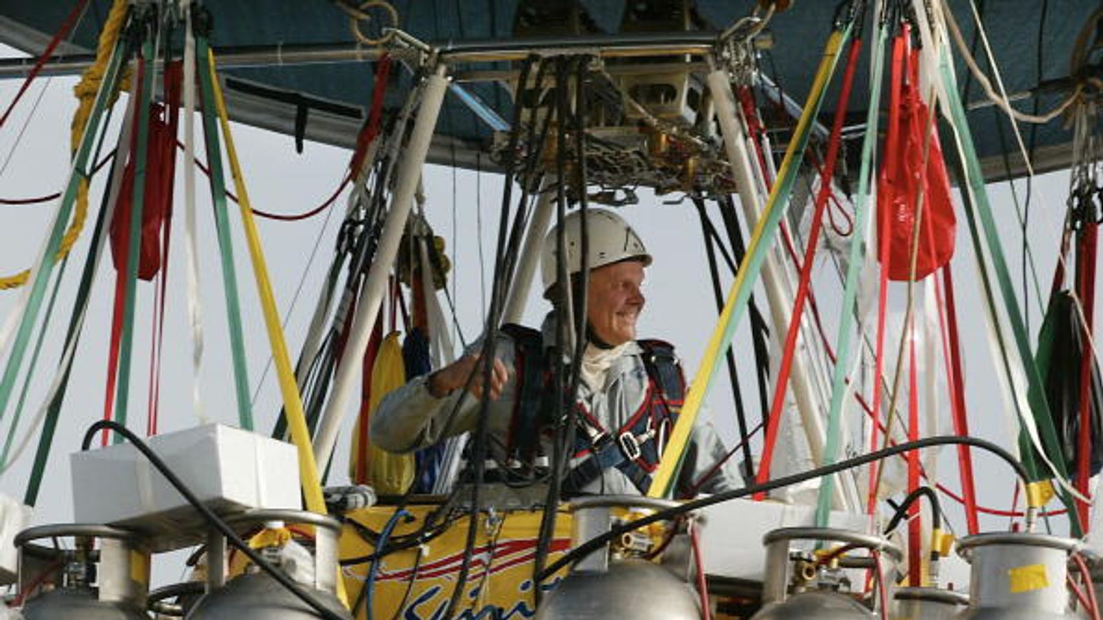 Russian Priest Claims Hot Air Balloon Record | World News | Sky News